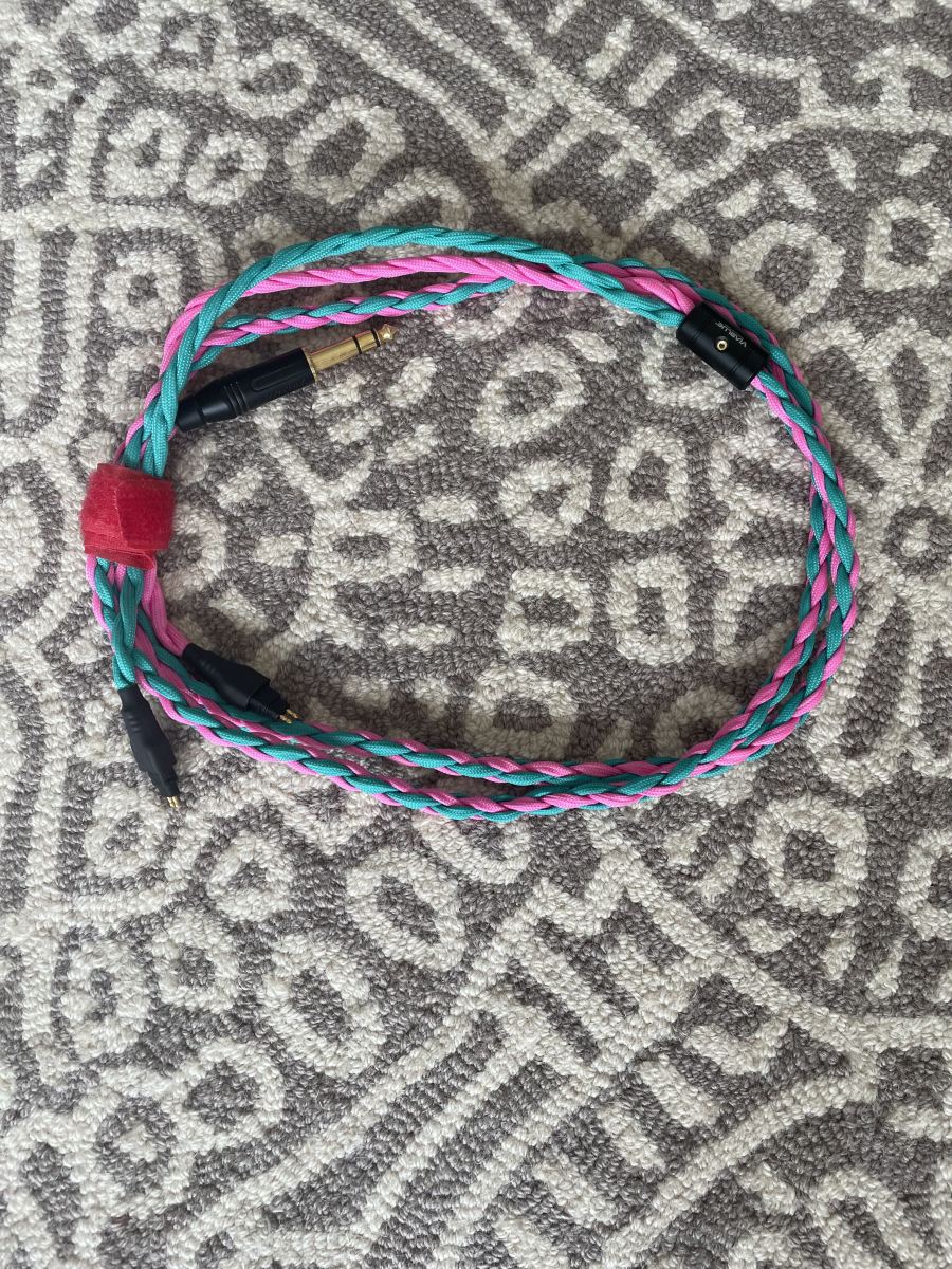 HD660s/HD650/HD600 Custom Braided cable 1.5m - Hi-Fi and Cinema Cables ...