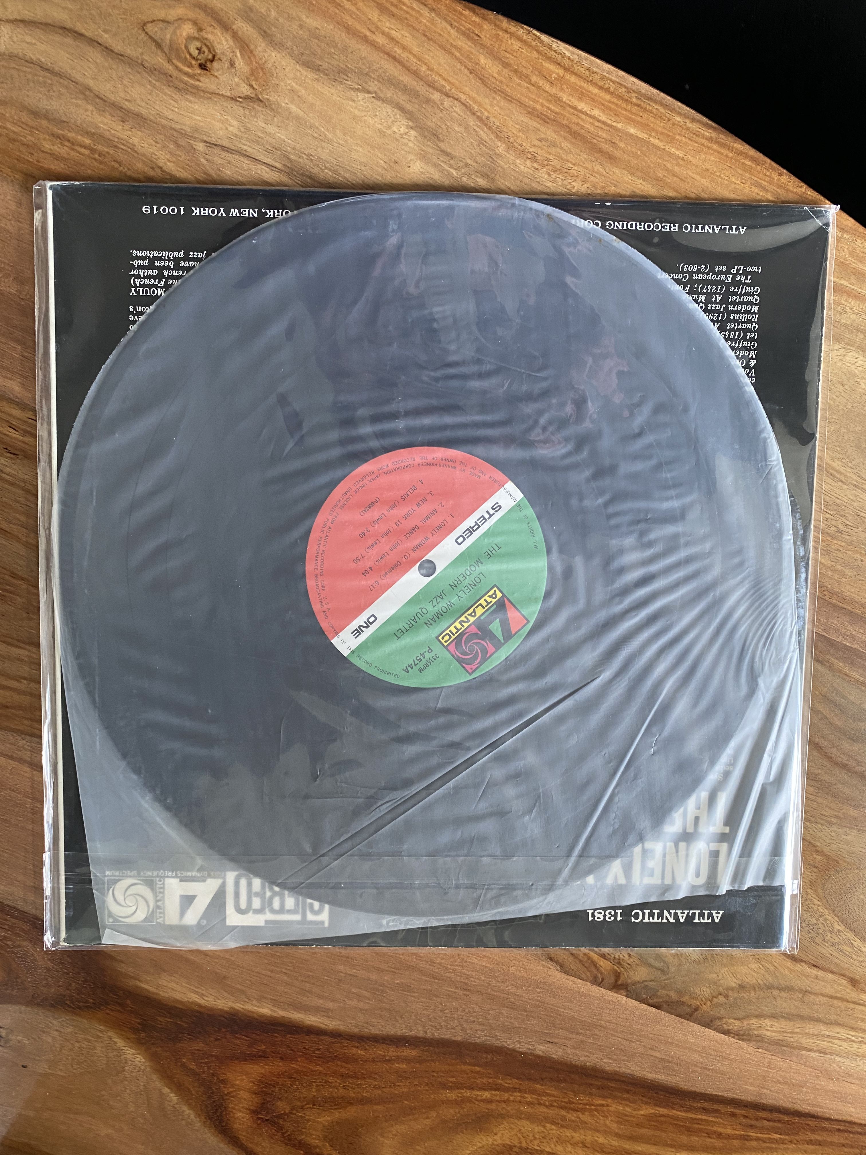 Modern Jazz Quartet Lonely Woman Vinyl - Vinyl, CD, and Blu-ray - StereoNET