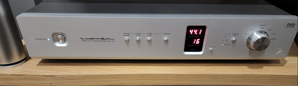 LUXMAN DAC DA-06 - Stereo, Home Cinema, Headphones Components - StereoNET