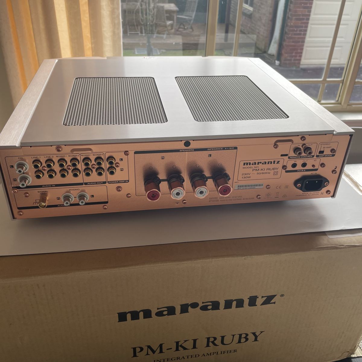 Marantz PM-KI Ruby Integrated Amplifier - Stereo, Home Cinema ...