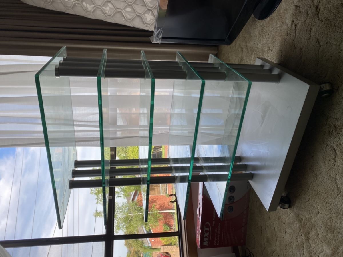 Glass shelves audio rack |﻿ Hi-Fi and Cinema Cables & Accessories