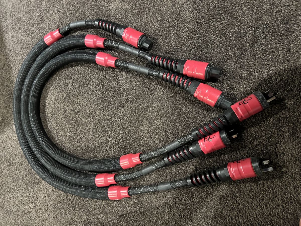 3x ELCO Power Cord HPC-10 SP - Hi-Fi and Cinema Cables & Accessories ...