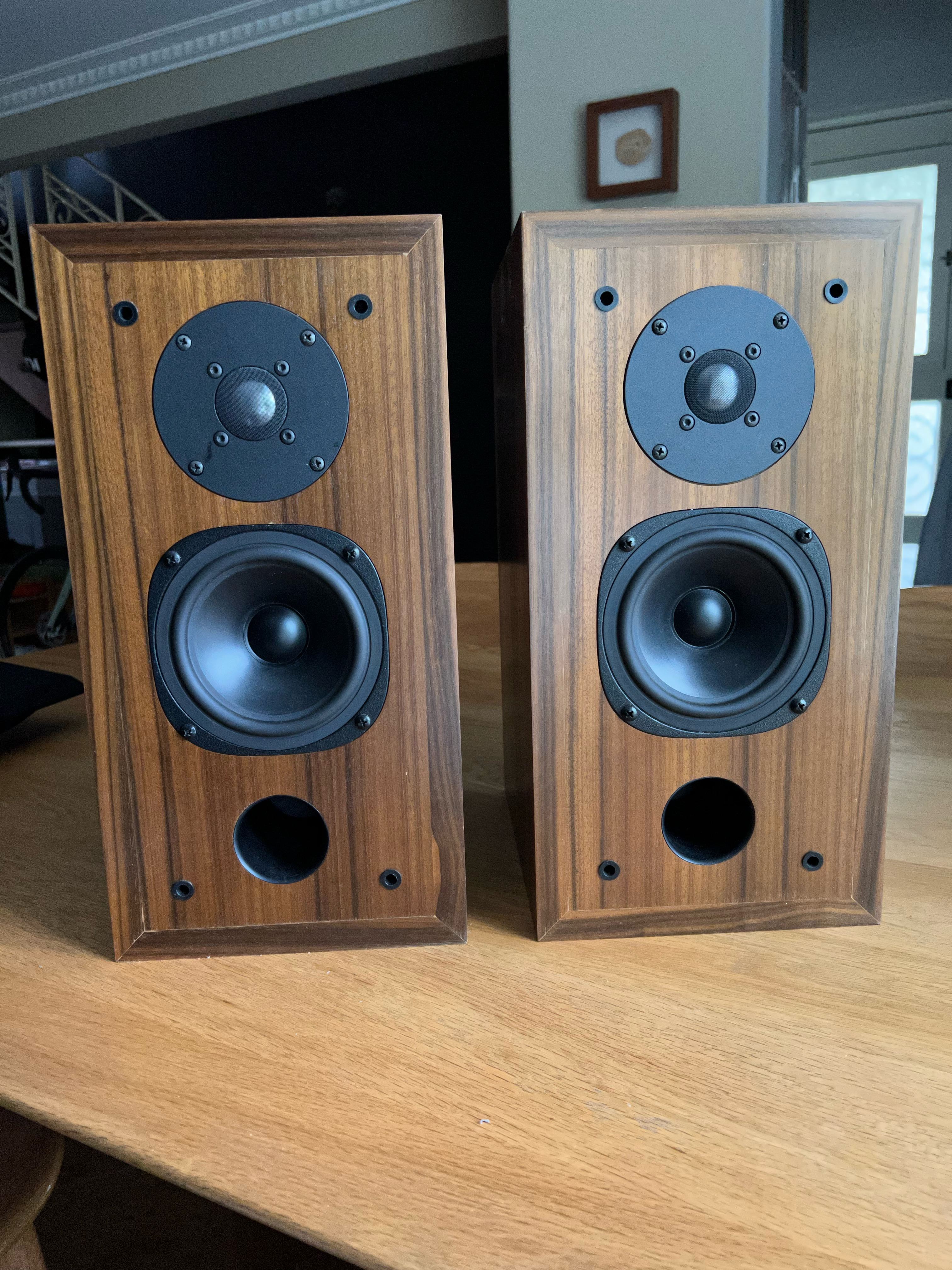 Orpheus Minotaur Bookshelf Speakers Aus Made - Stereo, Home Cinema ...