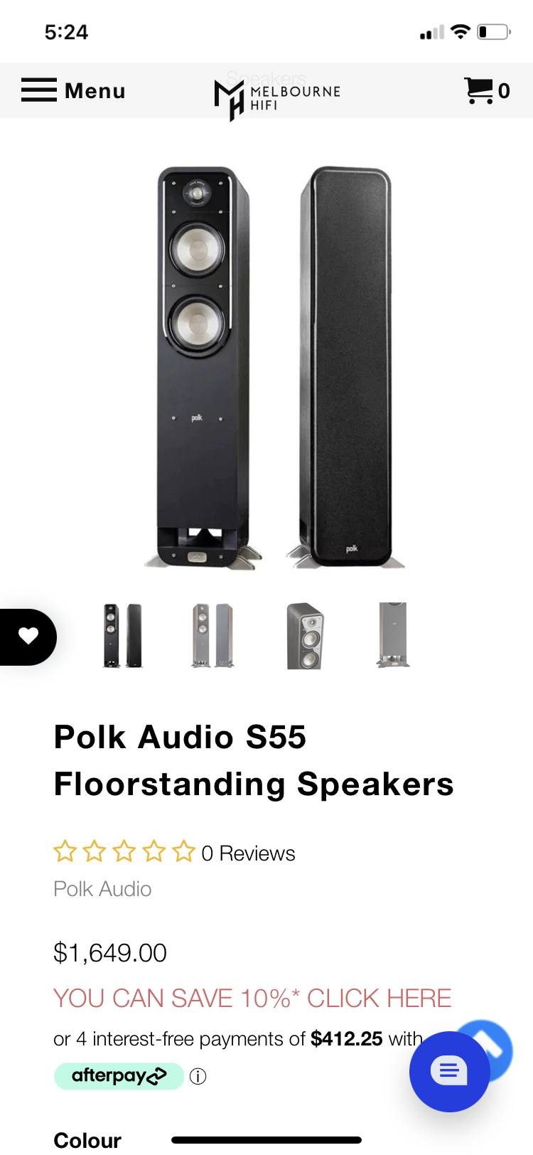 Polk Audio S55 Floorstanding Speakers |﻿ Stereo, Home Cinema ...