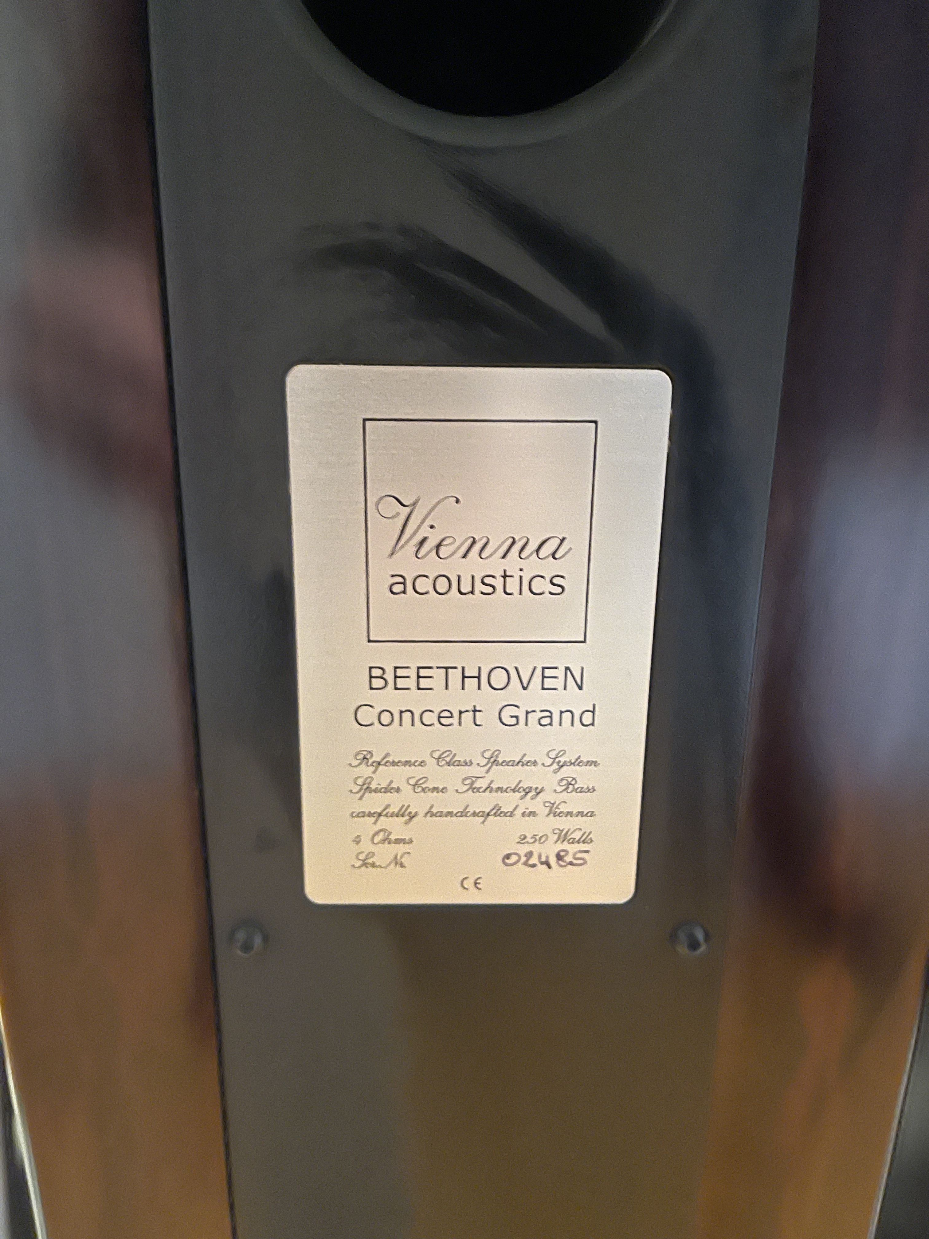 FS Vienna Acoustics Beethoven Concert Grand Speakers - Stereo, Home ...