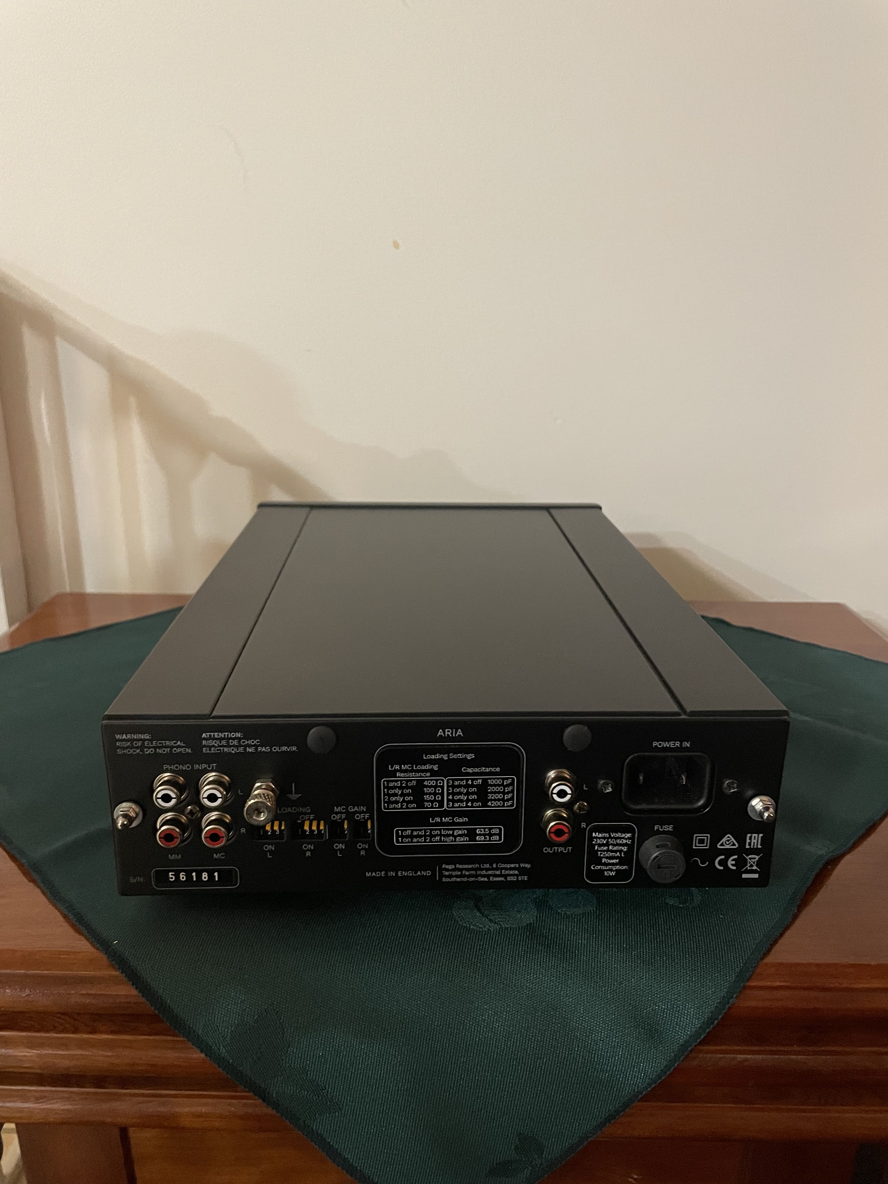 Rega Aria MK3 Phono Stage (Made in England) - Stereo, Home Cinema ...