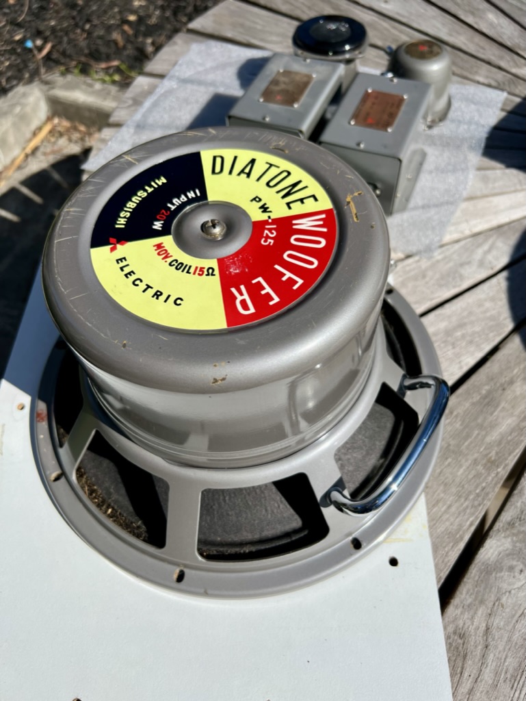 Rare Alnico Diatone Speaker Drivers with crossovers - Hi-Fi and Cinema ...