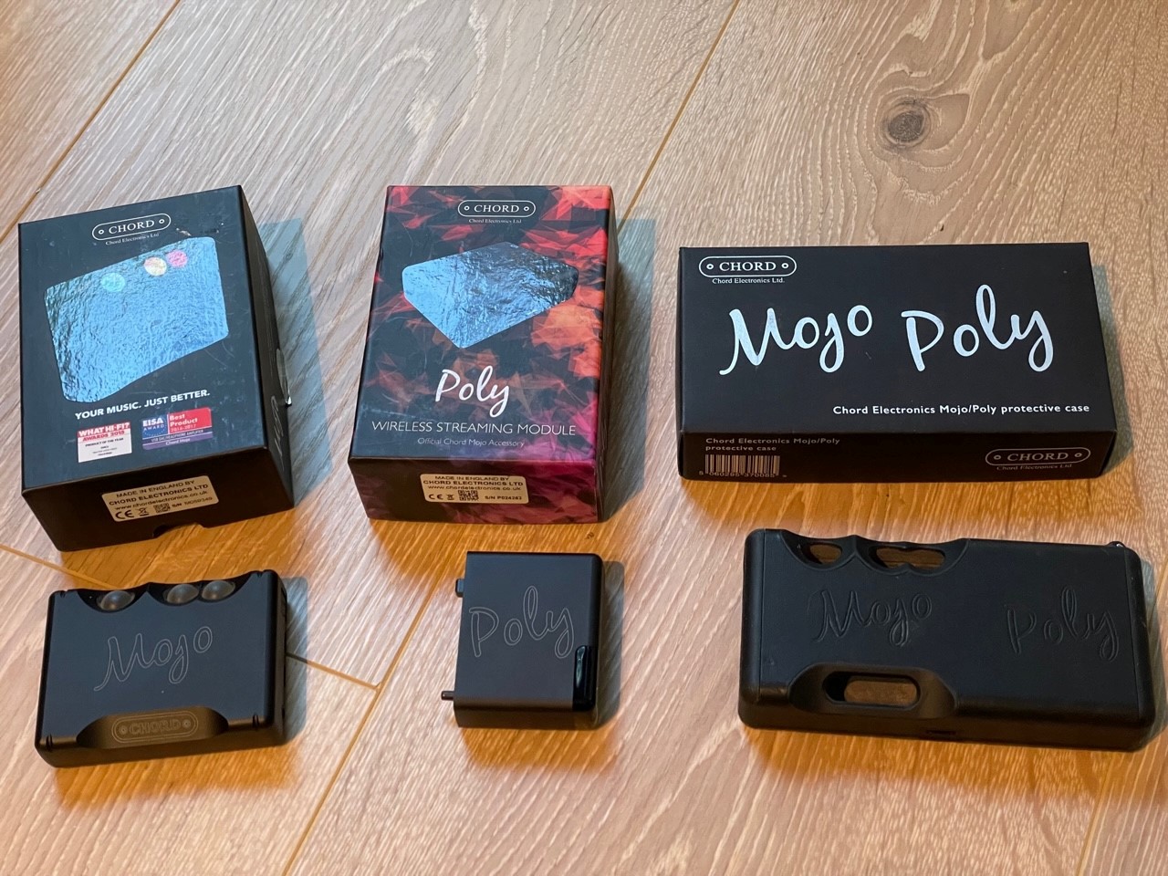 Chord Mojo and Poly w/ Chord Hard Case - All boxed - Stereo, Home ...