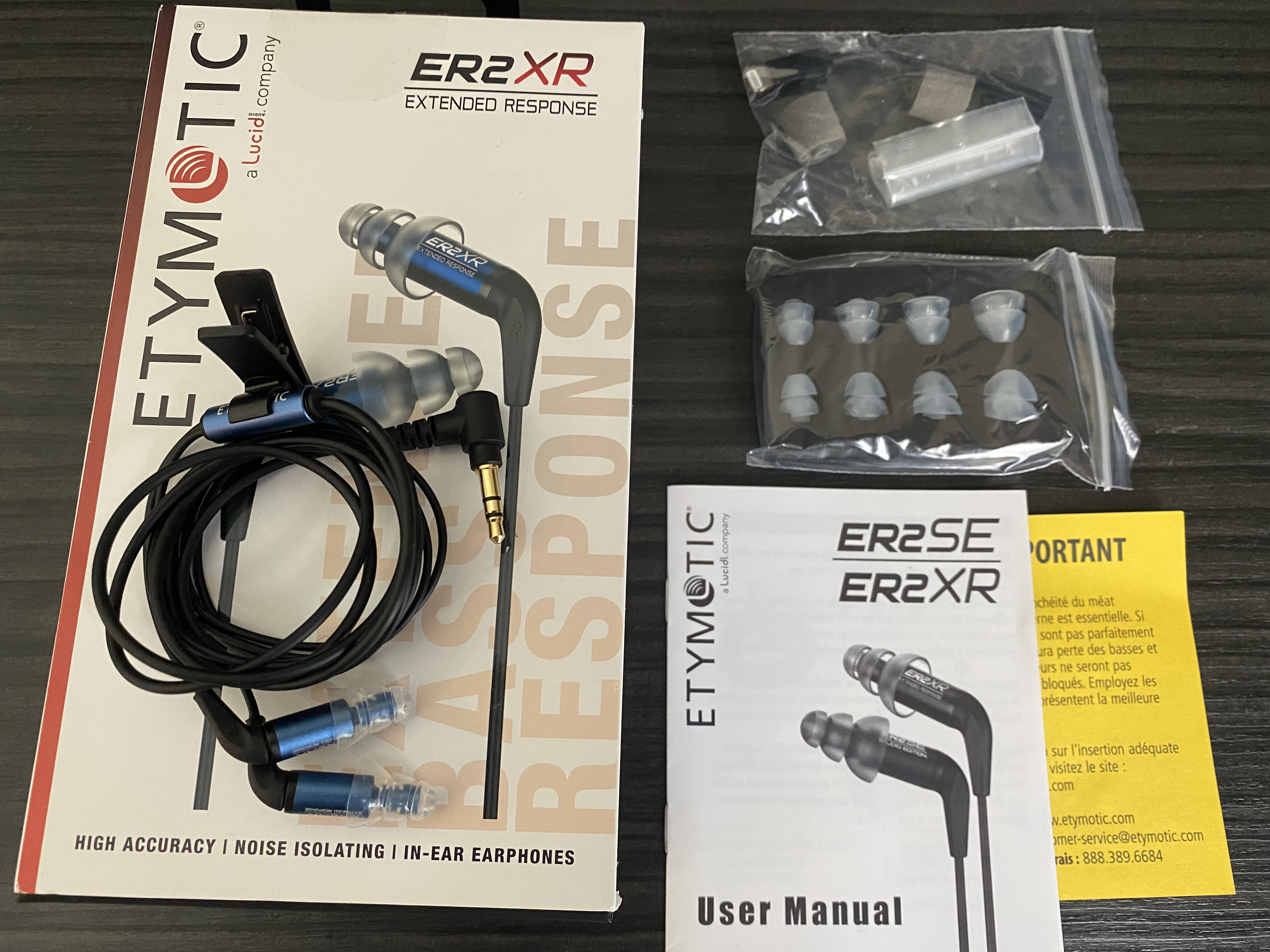 Etymotic ER2XR in ear monitors - excellent condition - Stereo, Home ...