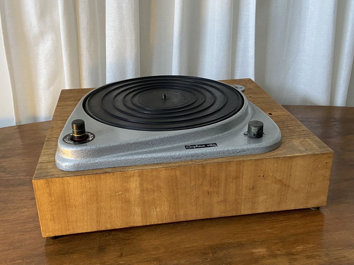 SOLD ELSEWHERE: Orpheus Silex vintage turntable (no tonearm, untested ...