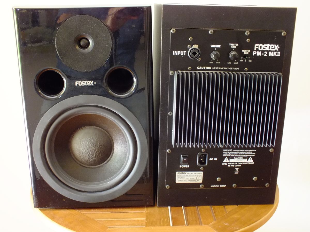 WITHDRAWN: 2 x Fostex Studio Monitors PM-2 Mk.II, one issue - Stereo ...