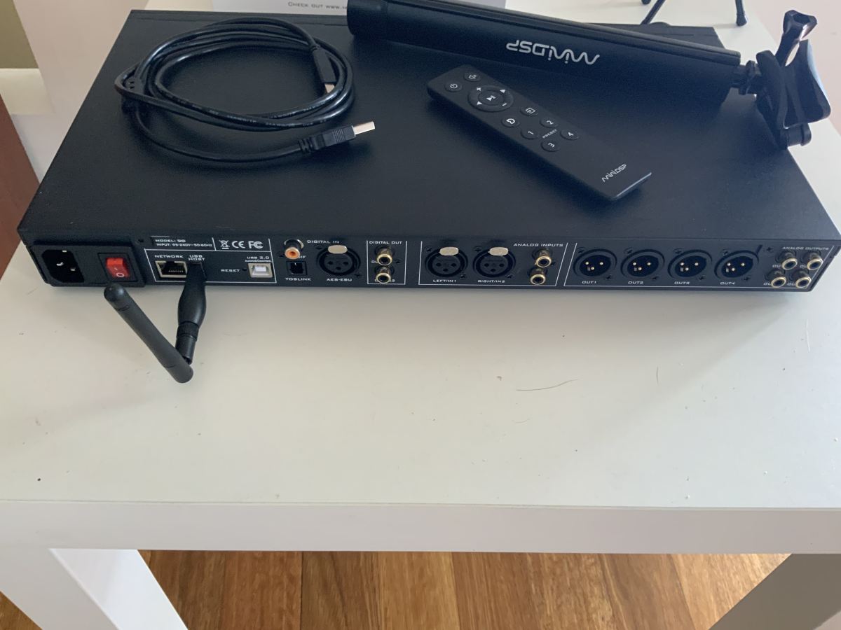 Minidsp SHD preamp, streamer, DAC,with DIRAC room correction - Stereo ...