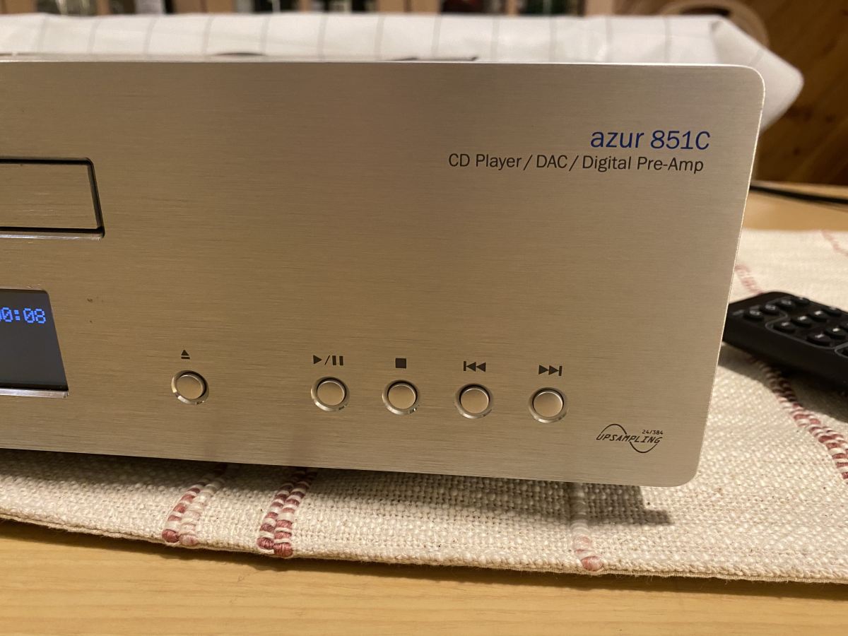 Cambridge Audio 851C Azur Upsampling DAC, CD Player & Preamp - Stereo ...