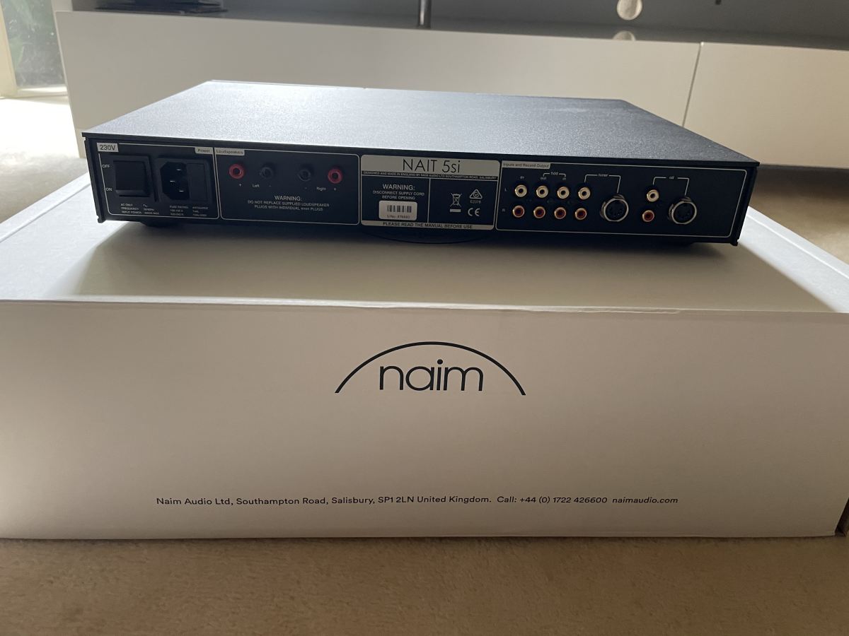 Naim Nait 5si Integrated Amplifier - Stereo, Home Cinema, Headphones ...