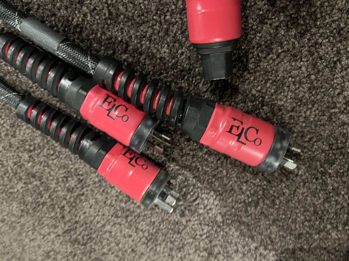 3x ELCO Power Cord HPC-10 SP - Hi-Fi and Cinema Cables & Accessories ...