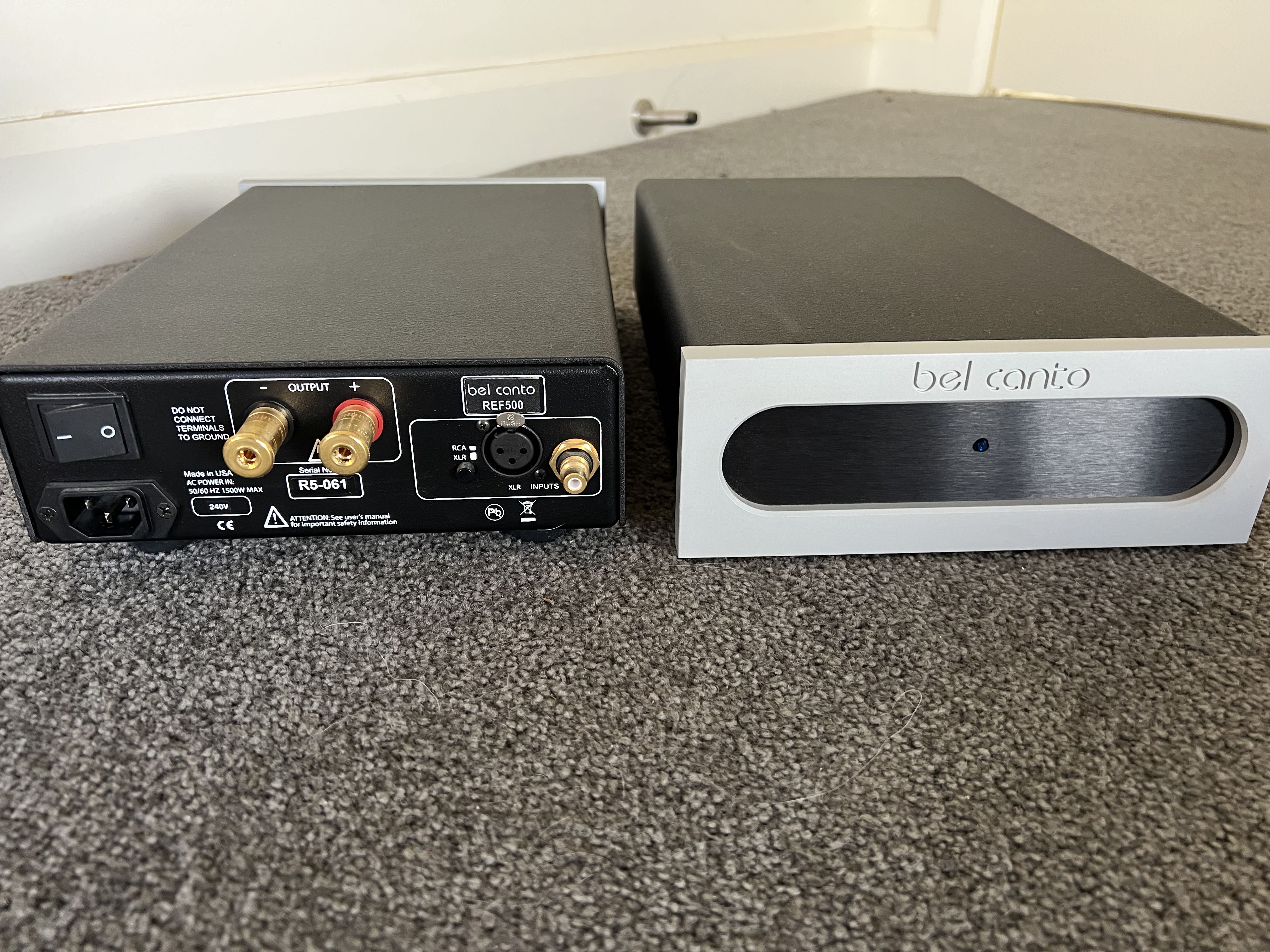 Bel Canto Ref500 Monoblock Amps |﻿ Stereo, Home Cinema, Headphones ...