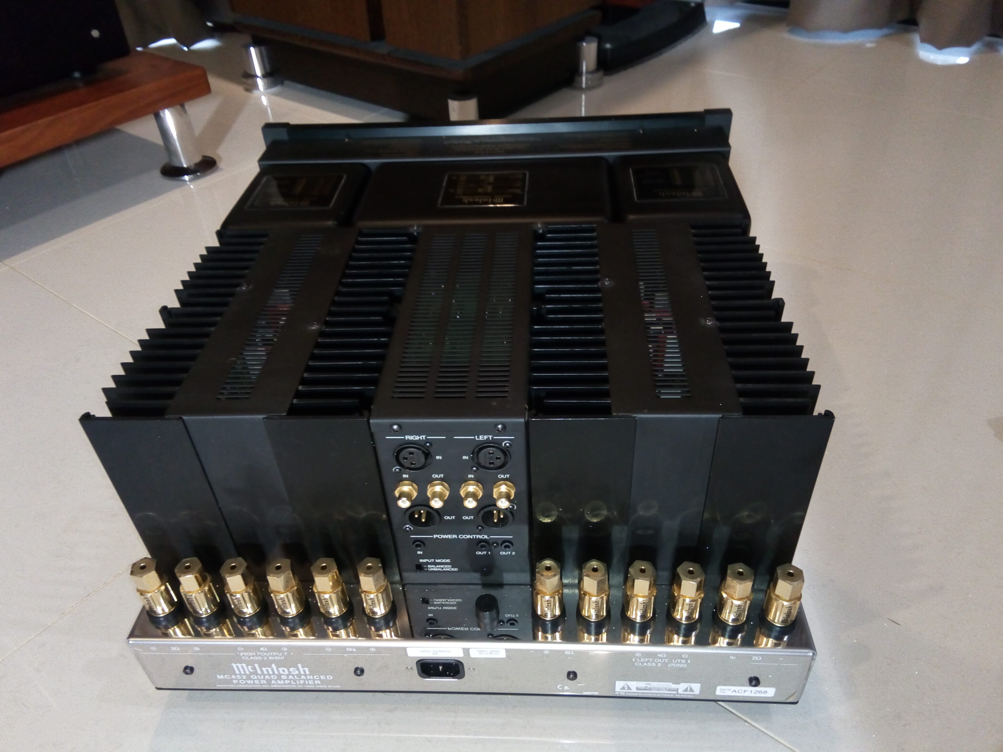 McIntosh MC452 Stereo Power Amplifier - Stereo, Home Cinema, Headphones ...