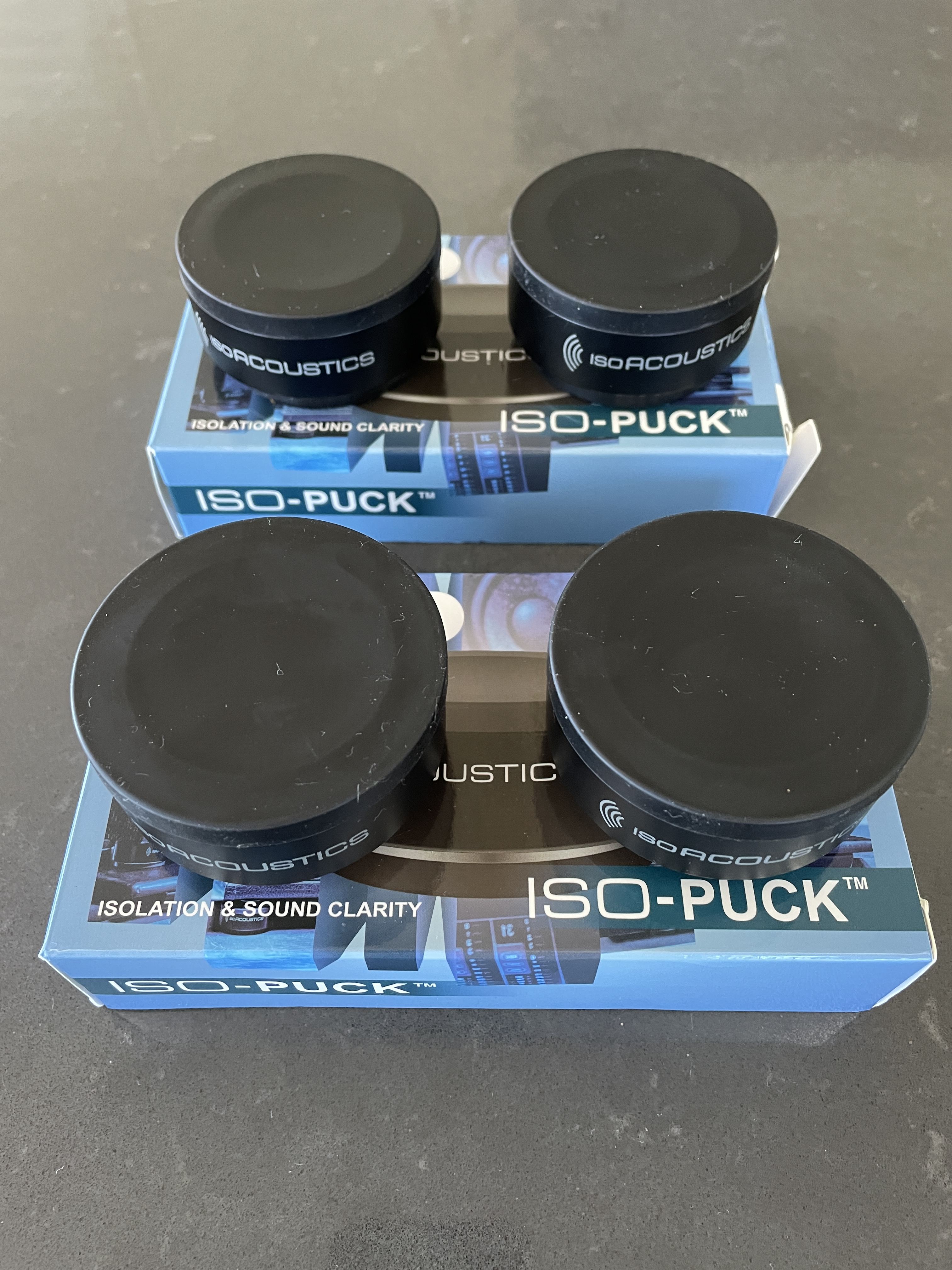 FS: IsoAcoustics ISO PUCKS X 4 - Hi-Fi and Cinema Cables & Accessories ...