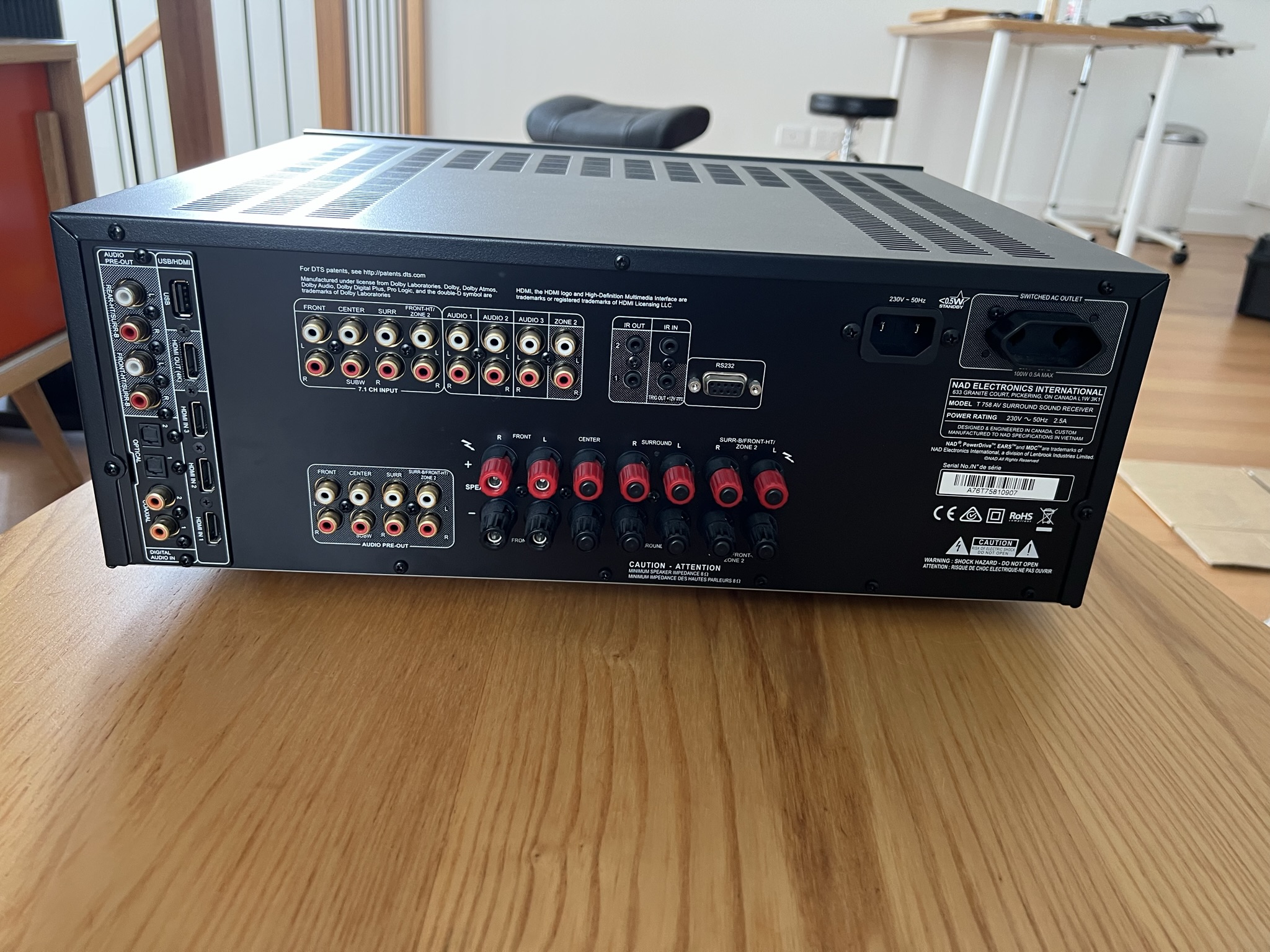 NAD T758 V3 (not V3i) Price Drop - Stereo, Home Cinema, Headphones ...