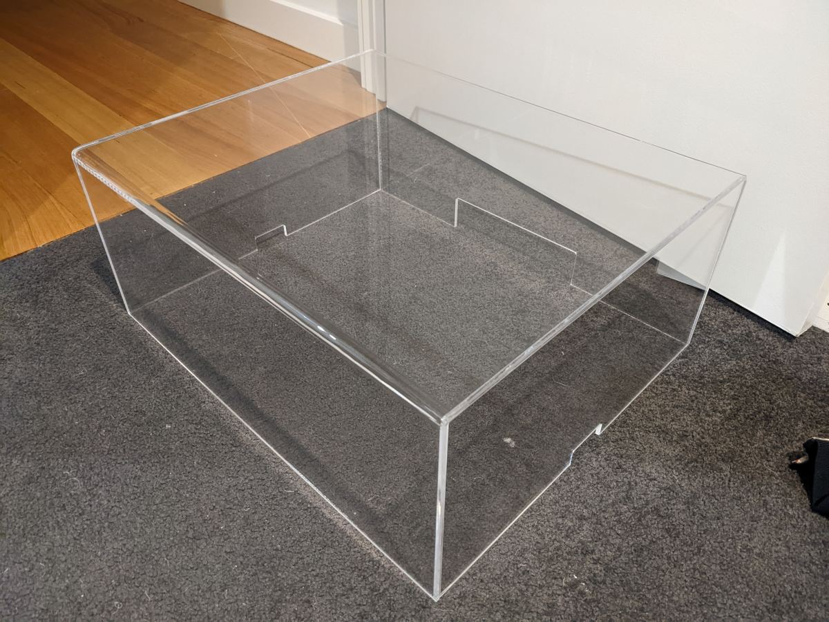 Clear acrylic cover for turntables - Hi-Fi and Cinema Cables ...