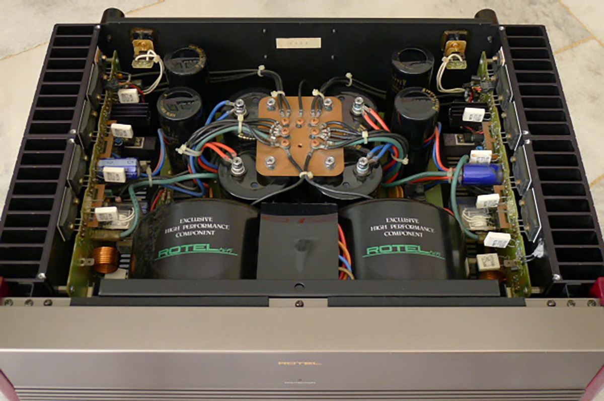 ROTEL MICHI RHB-10 POWER AMP, RHC-10 PASSIVE PREAMP - Stereo, Home ...