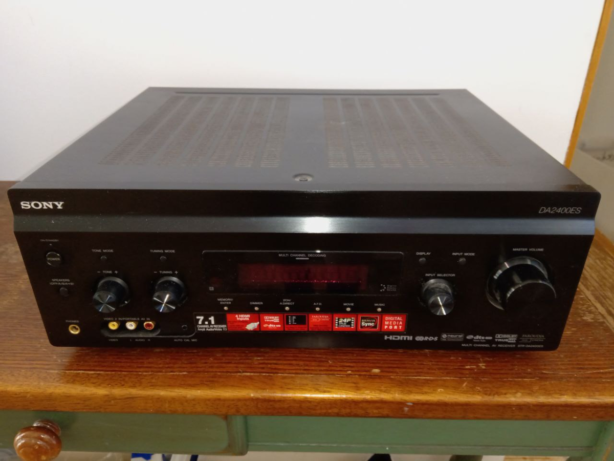 Sony DA2400ES AV Receiver |﻿ Stereo, Home Cinema, Headphones Components