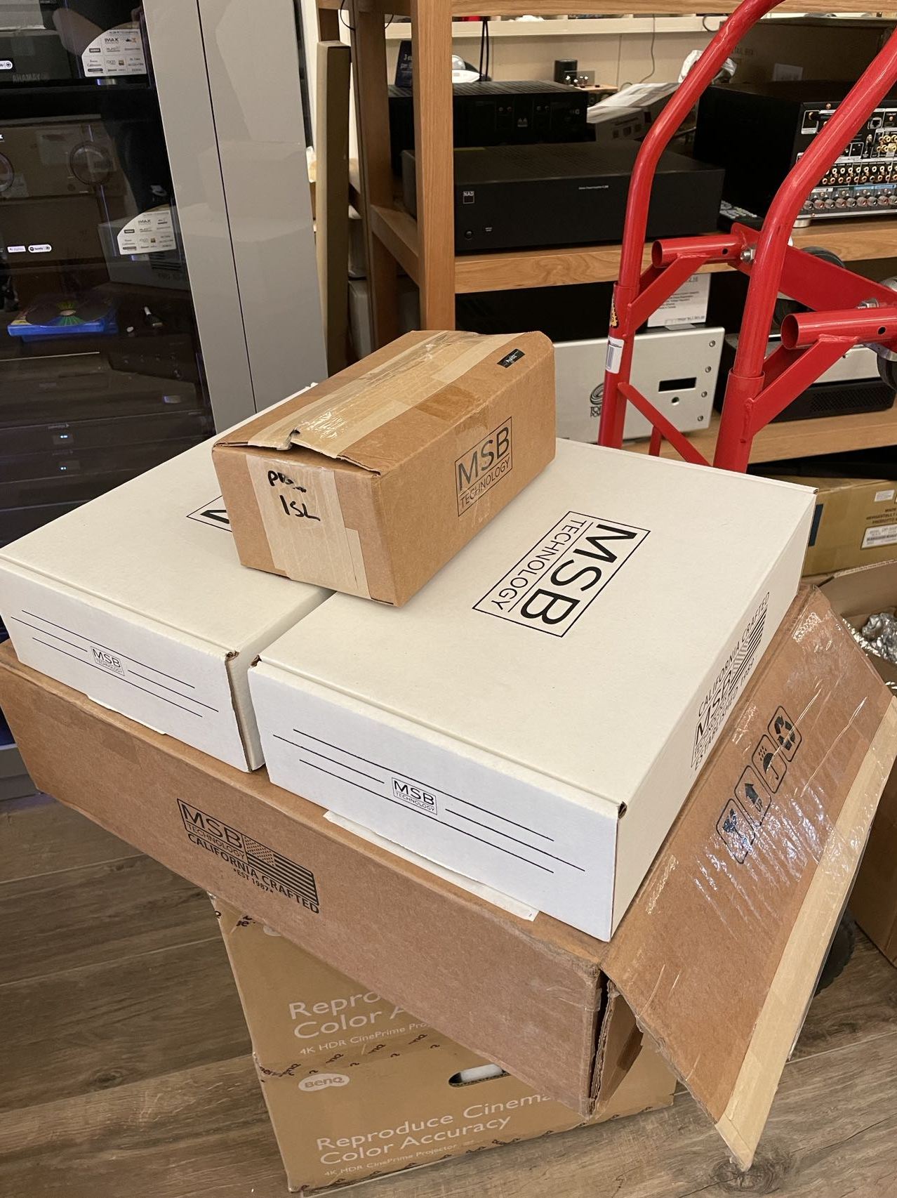 MSB Discrete DAC, Double Power Supply, PRO/ISL USB module - Stereo ...