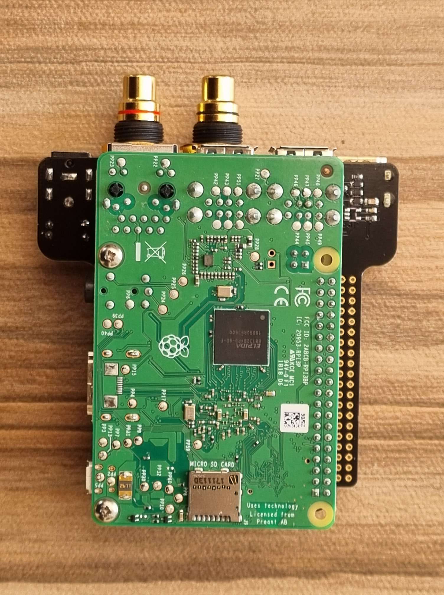 Raspberry PI 3B+ and ES9018K2M Hat |﻿ Hi-Fi and Cinema Cables & Accessories