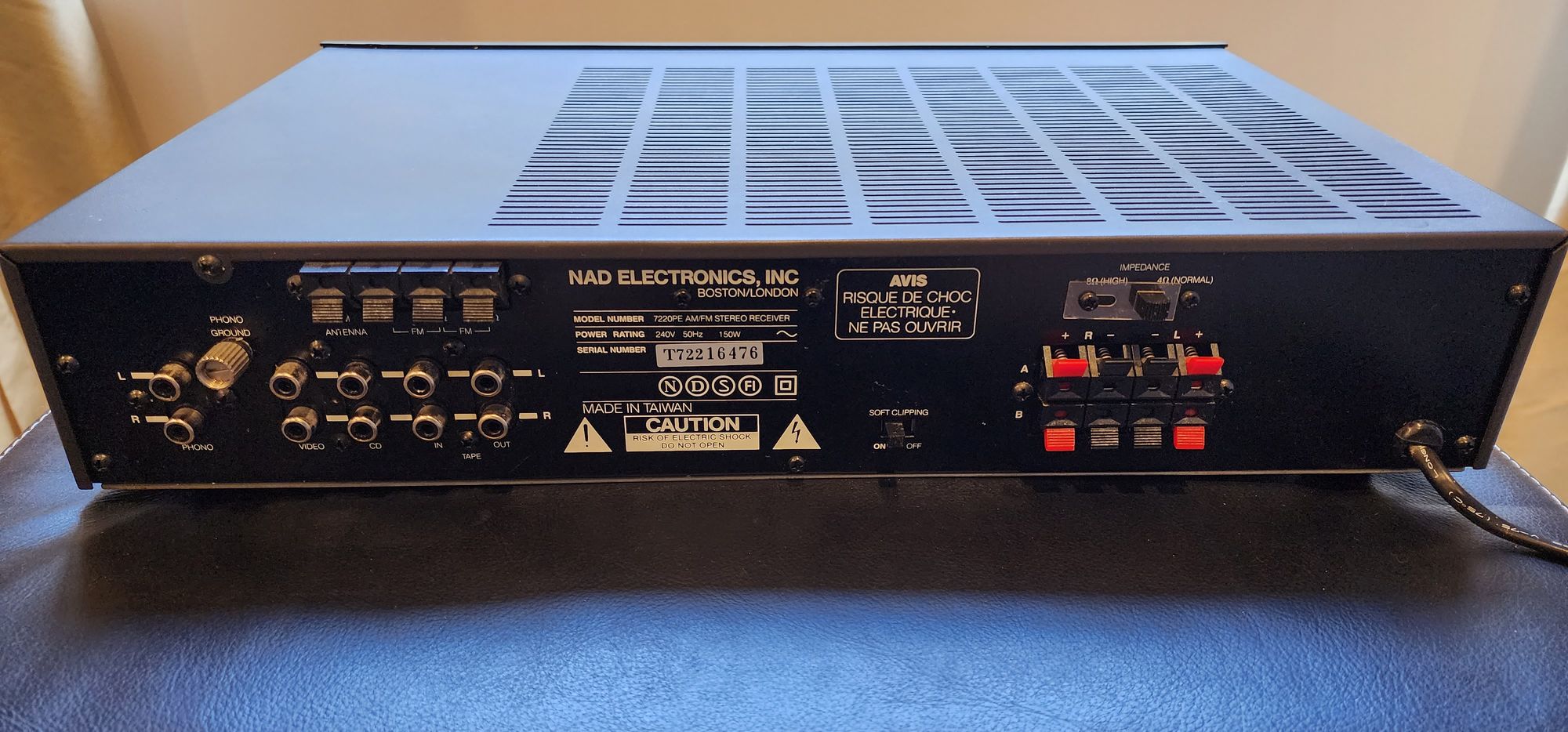 SOLD ELSEWHERE: NAD System - 7220 Receiver, 5220 CD, 6220 Cassette ...