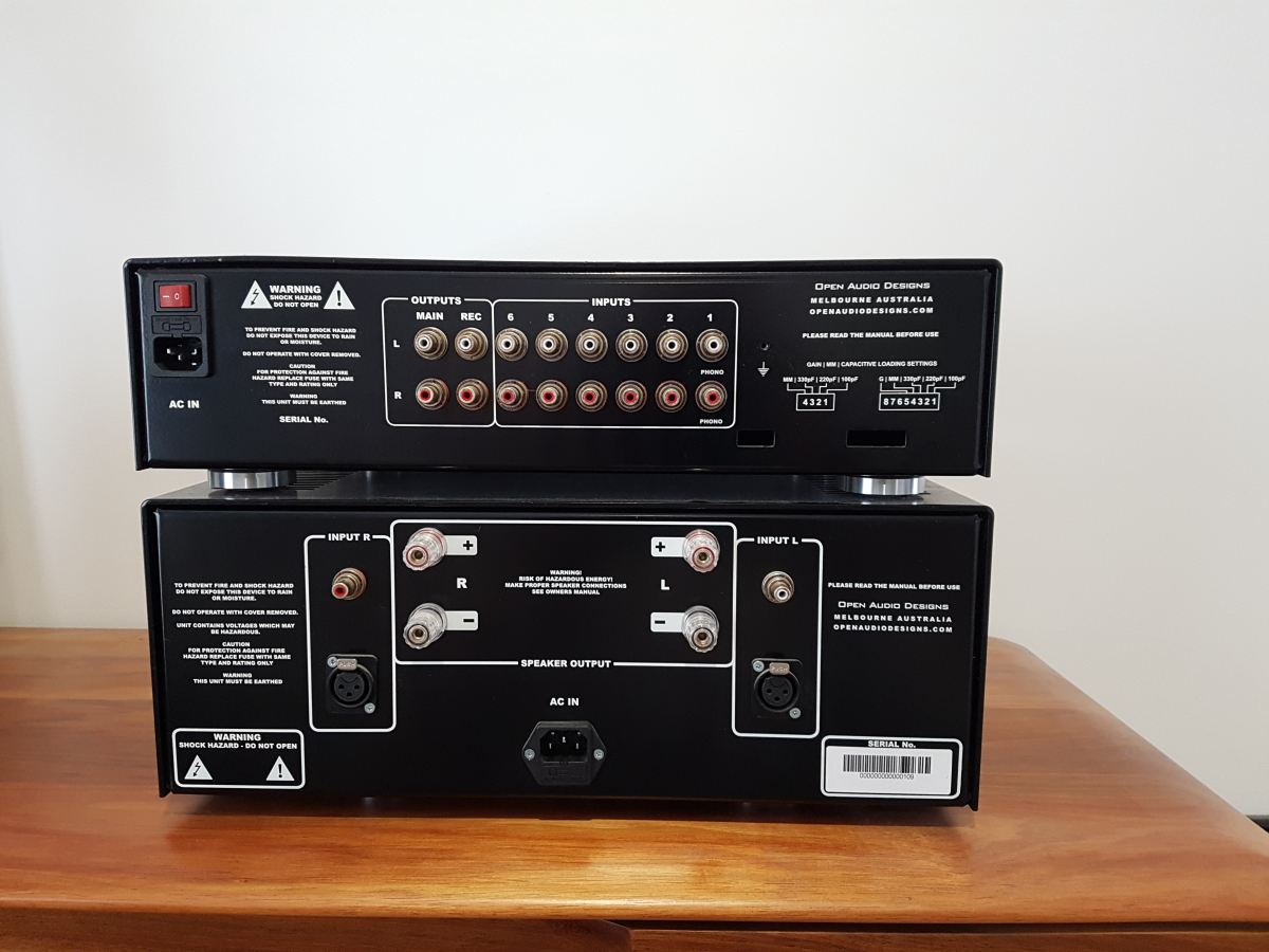 FS: OAD Ultrafidelity CP1 Preamp and UF1 Power Amplifier - Stereo, Home ...