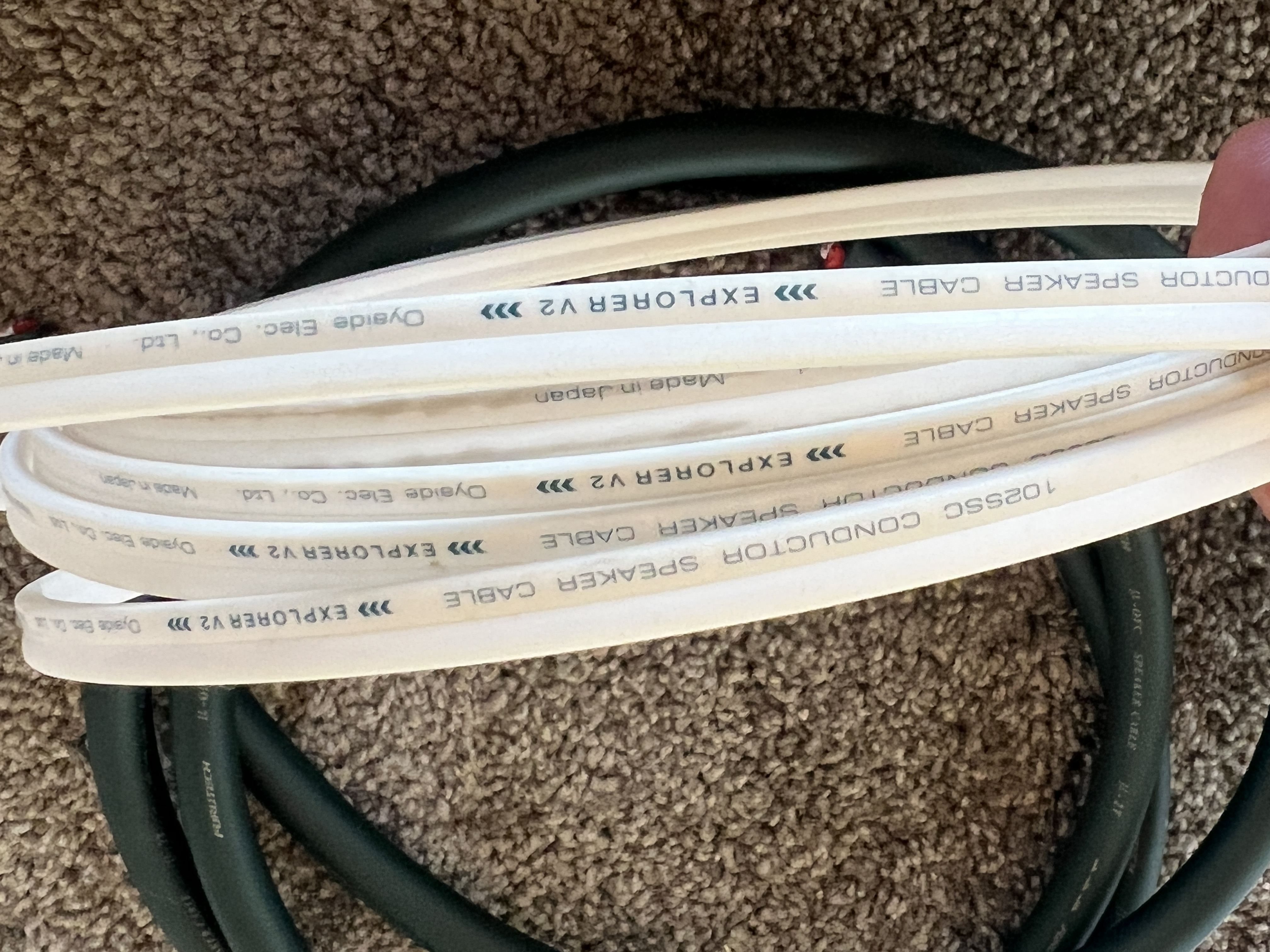 Oyaide Explorer V2 and Furutech u-2T speaker cables - Hi-Fi and Cinema ...