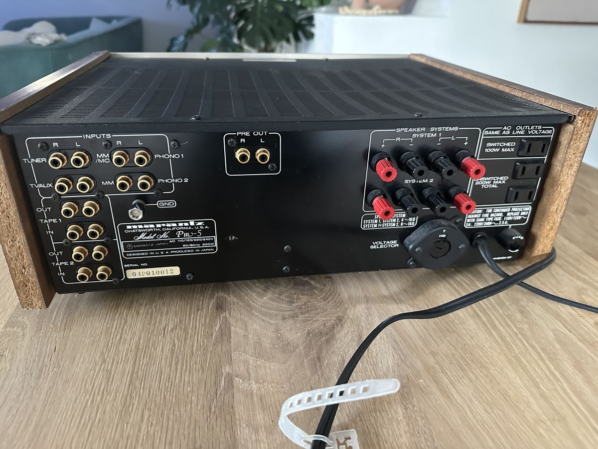 Marantz PM5 Integrated Amp - Stereo, Home Cinema, Headphones Components ...