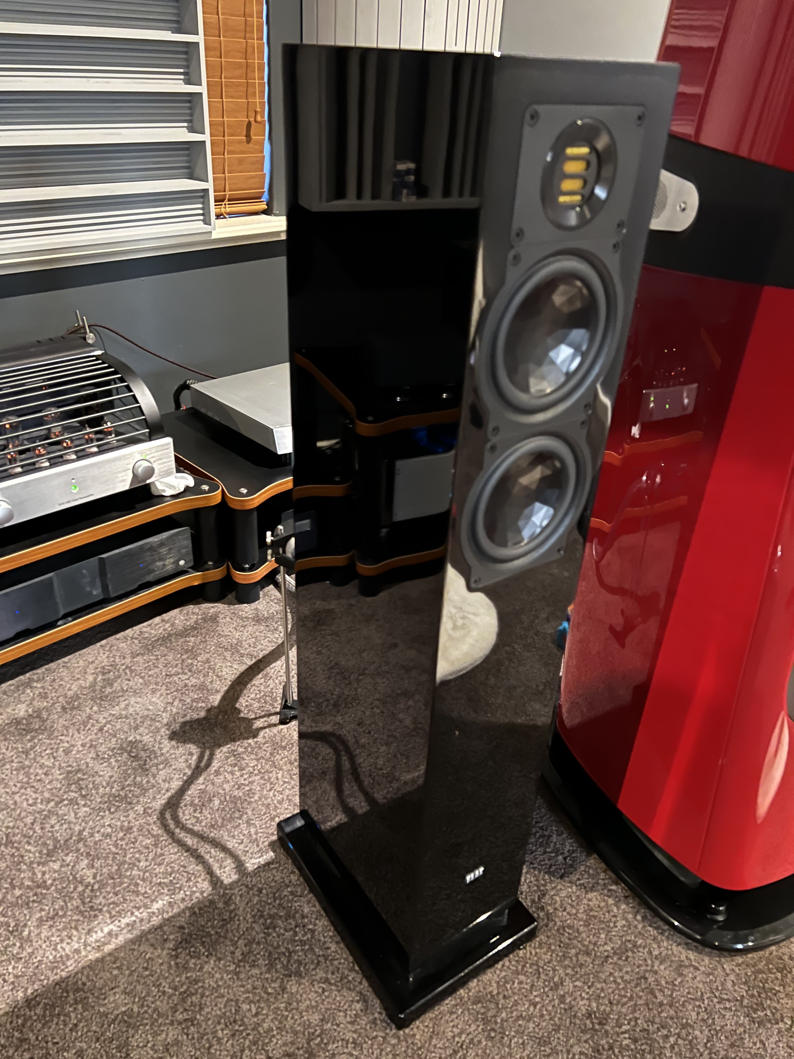 Elac 247.3 floor stand. Sounds more expensive than it cost - Stereo ...