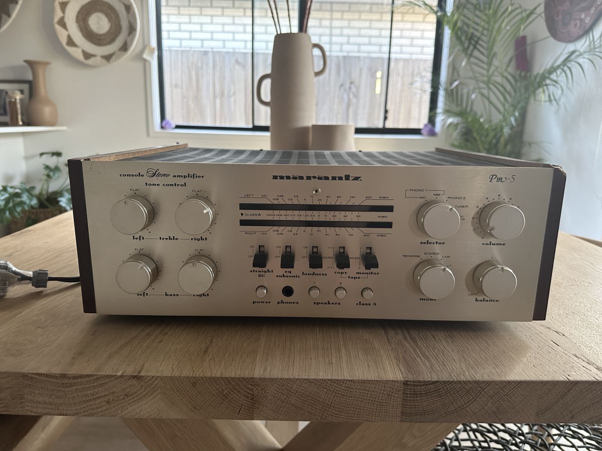 Marantz PM5 Integrated Amp - Stereo, Home Cinema, Headphones Components ...