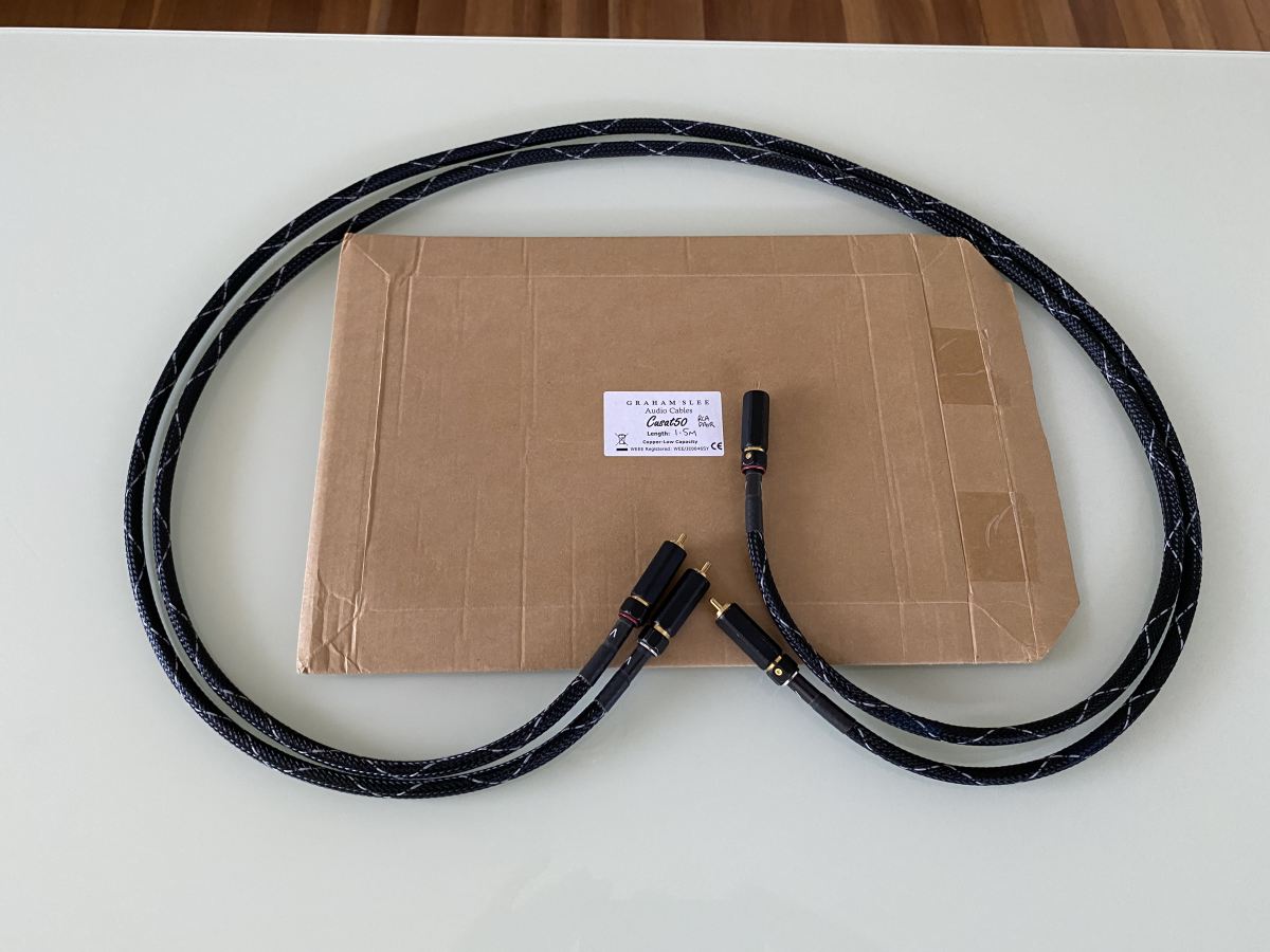 Graham Slee Audio Cables Cusat50 1.5m RCA - Hi-Fi and Cinema Cables ...