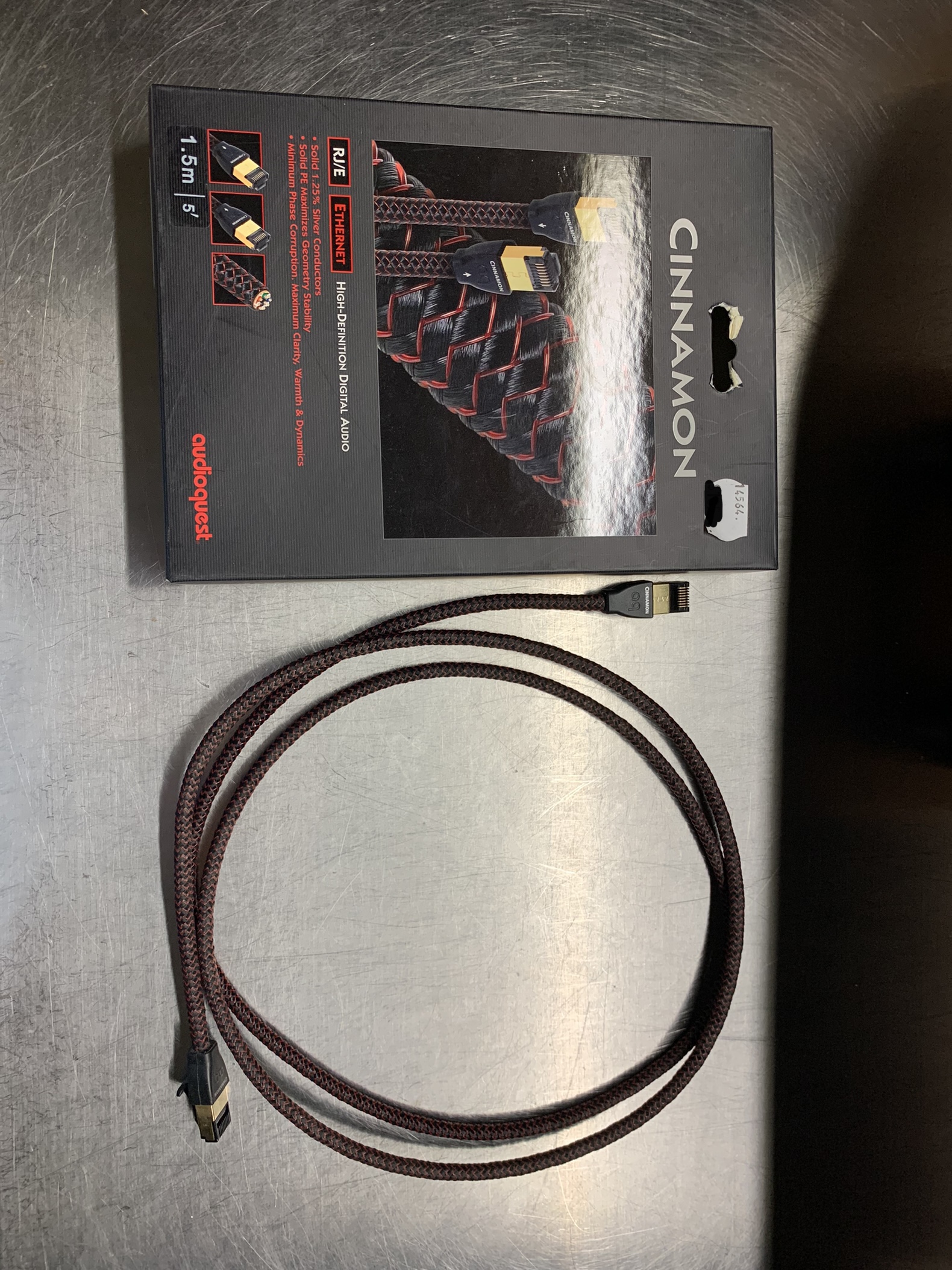 Audioquest Cinnamon Ethernet RJ45 1.5m |﻿ Hi-Fi and Cinema Cables ...