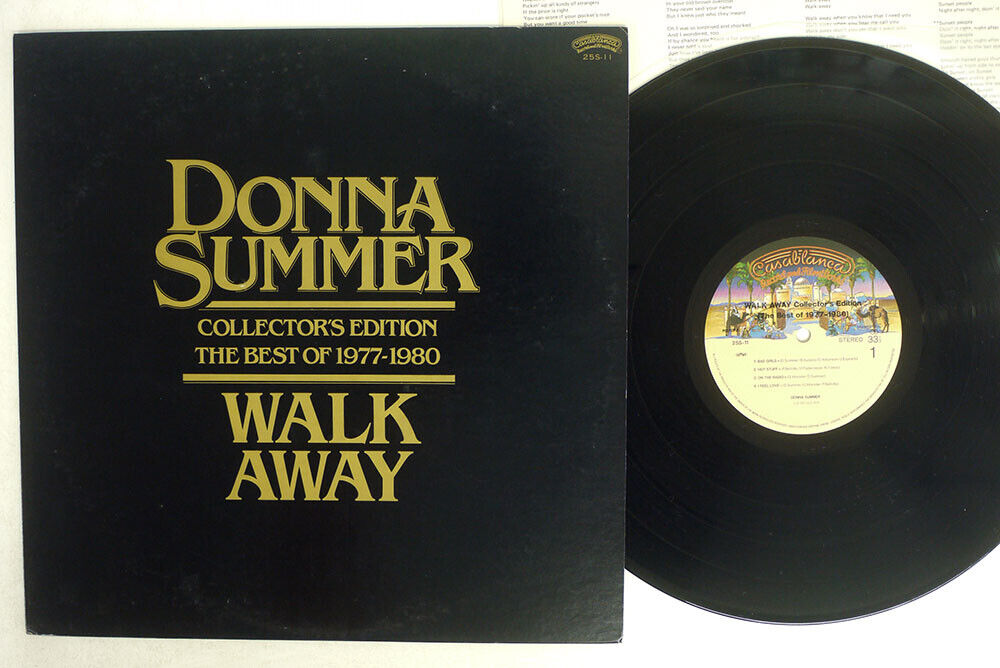 FS: Donna Summer Walk Away Collector'S Edition 25S-11 JP LP |﻿ Vinyl ...