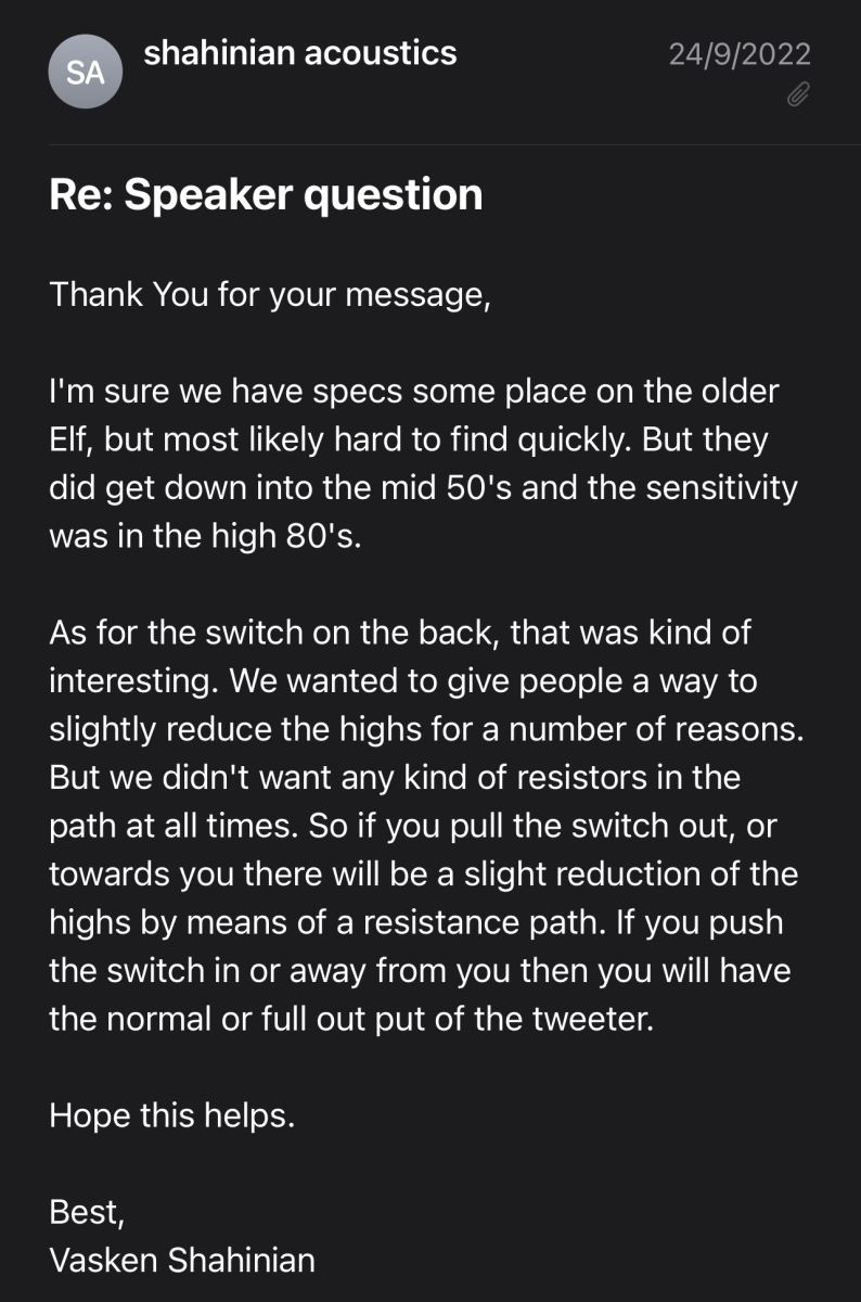 FS: Shahinian Elf Bookshelf Speakers - Stereo, Home Cinema, Headphones ...