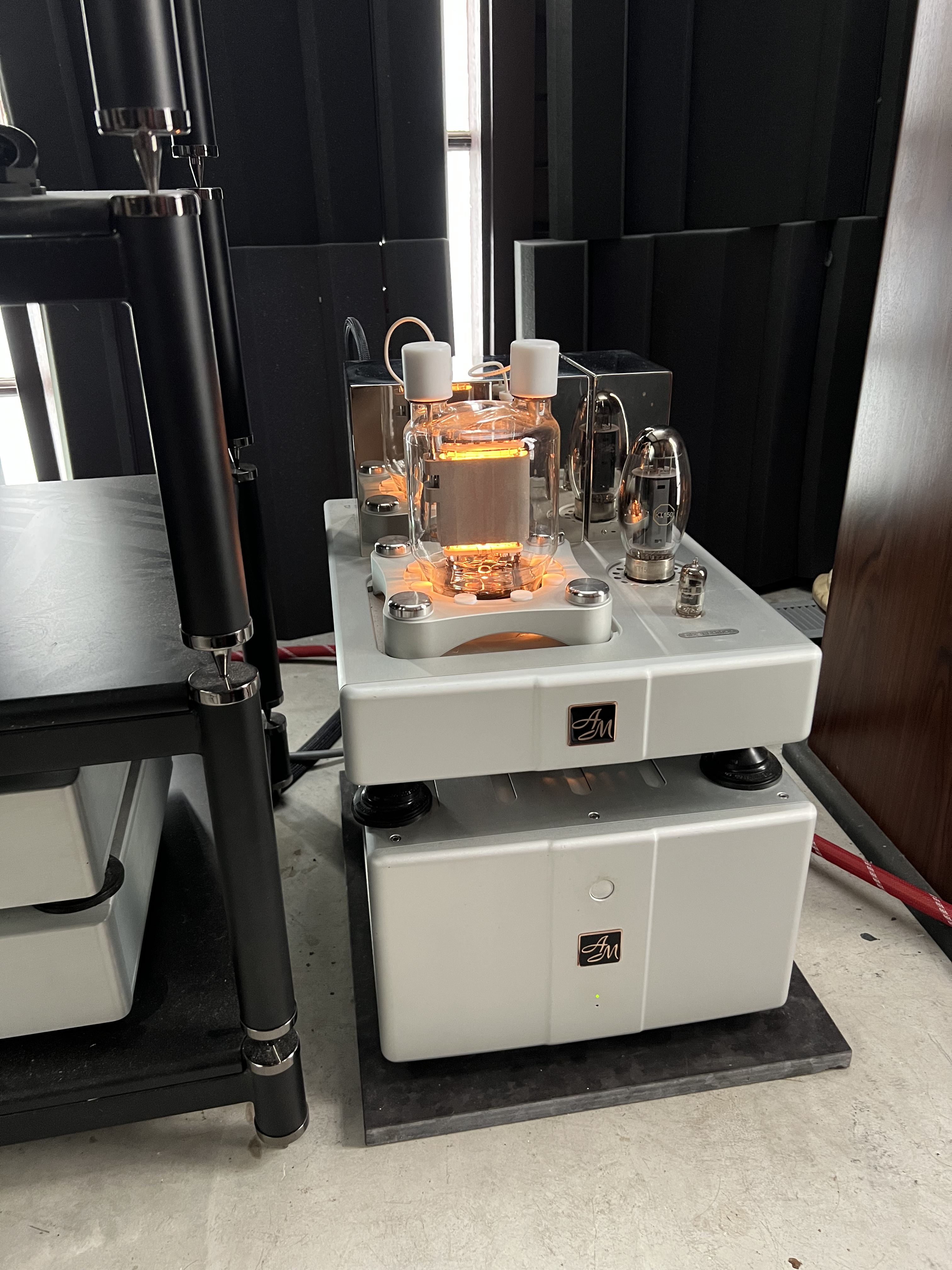 AM 833S Monoblocks Tube Amplifier - Stereo, Home Cinema, Headphones ...