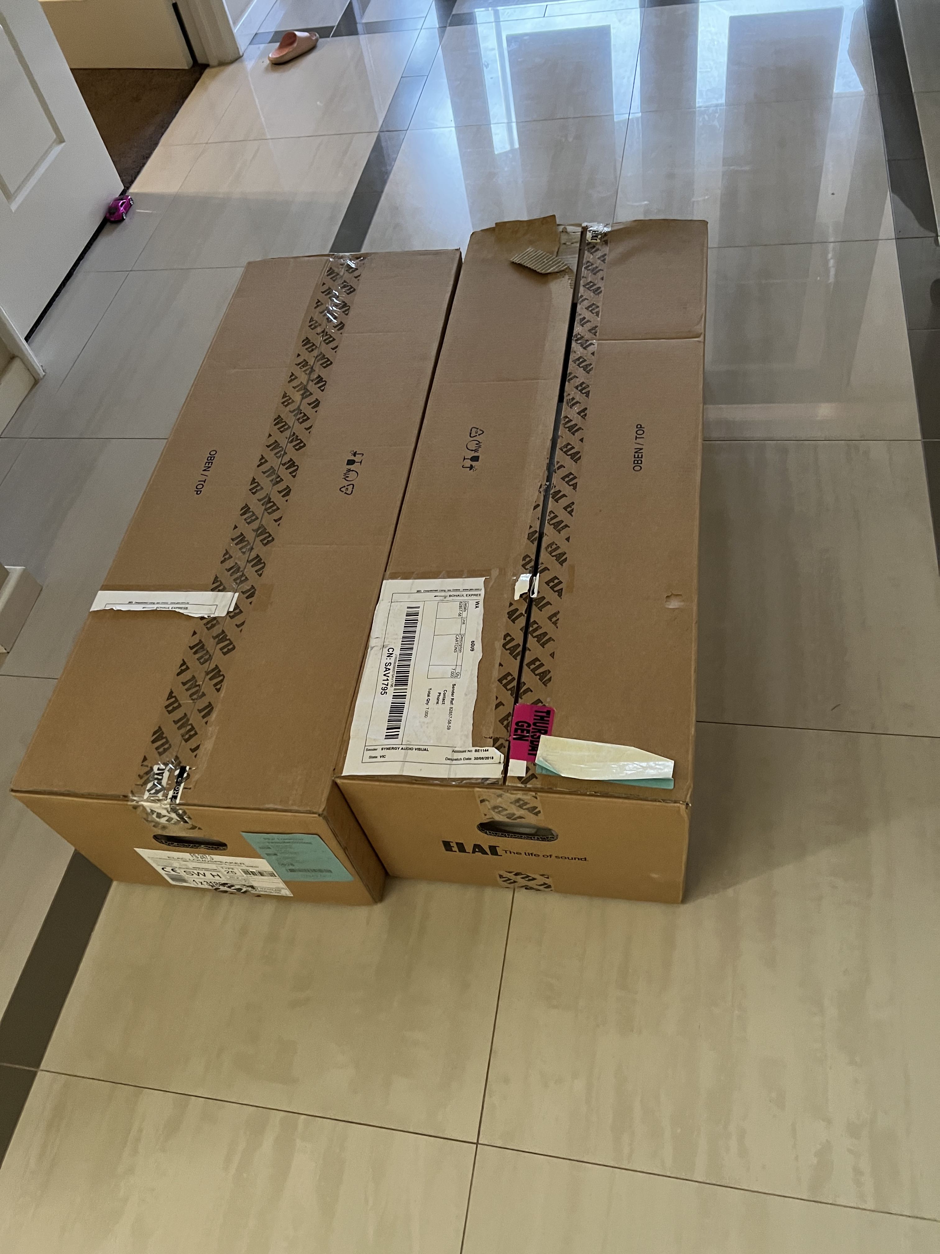 Elac 247.3 floor stand. Sounds more expensive than it cost - Stereo ...