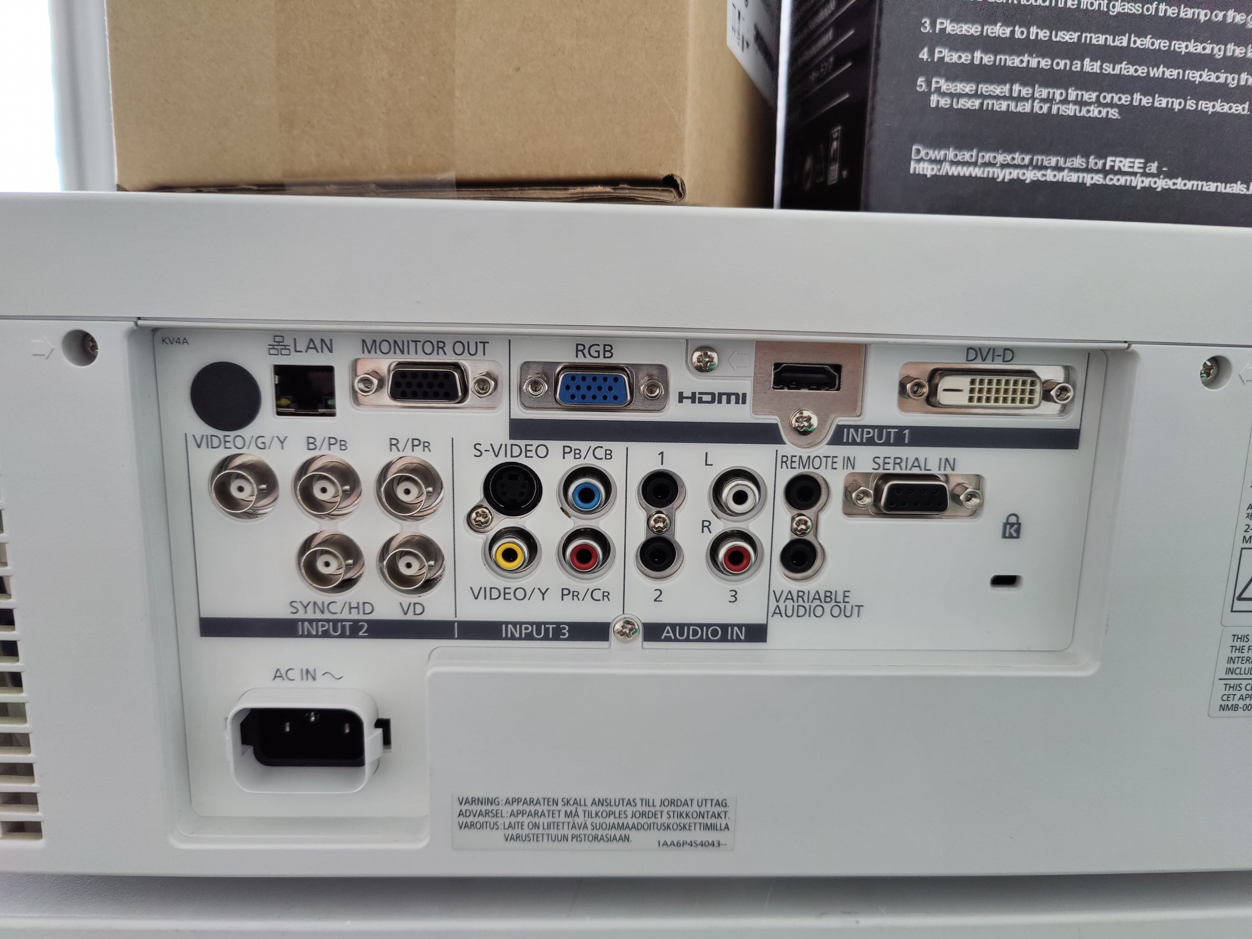 Panasonic PT-EZ570 Projector - Stereo, Home Cinema, Headphones ...