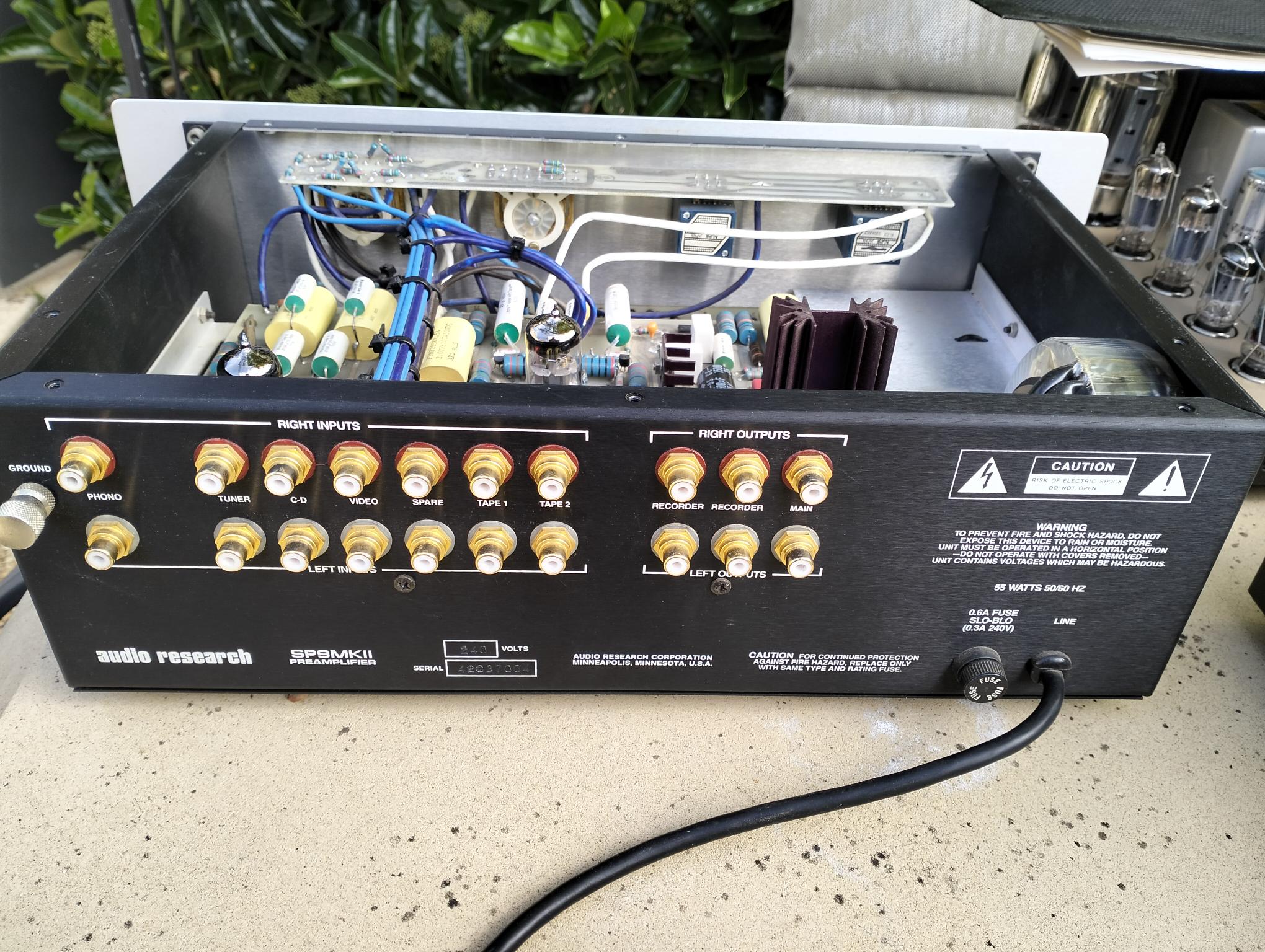 Audio Research SP9 Mk2 full function preamplifier |﻿ Stereo, Home ...
