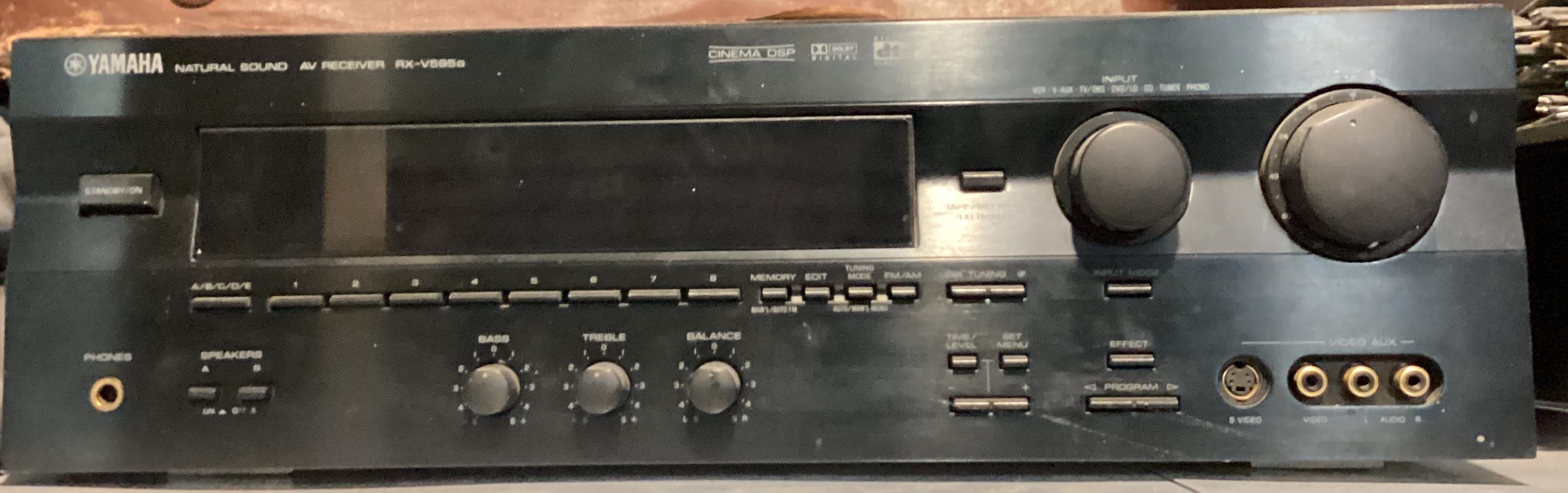 YAMAHA AV RECEIVER RX-V595a - Stereo, Home Cinema, Headphones ...