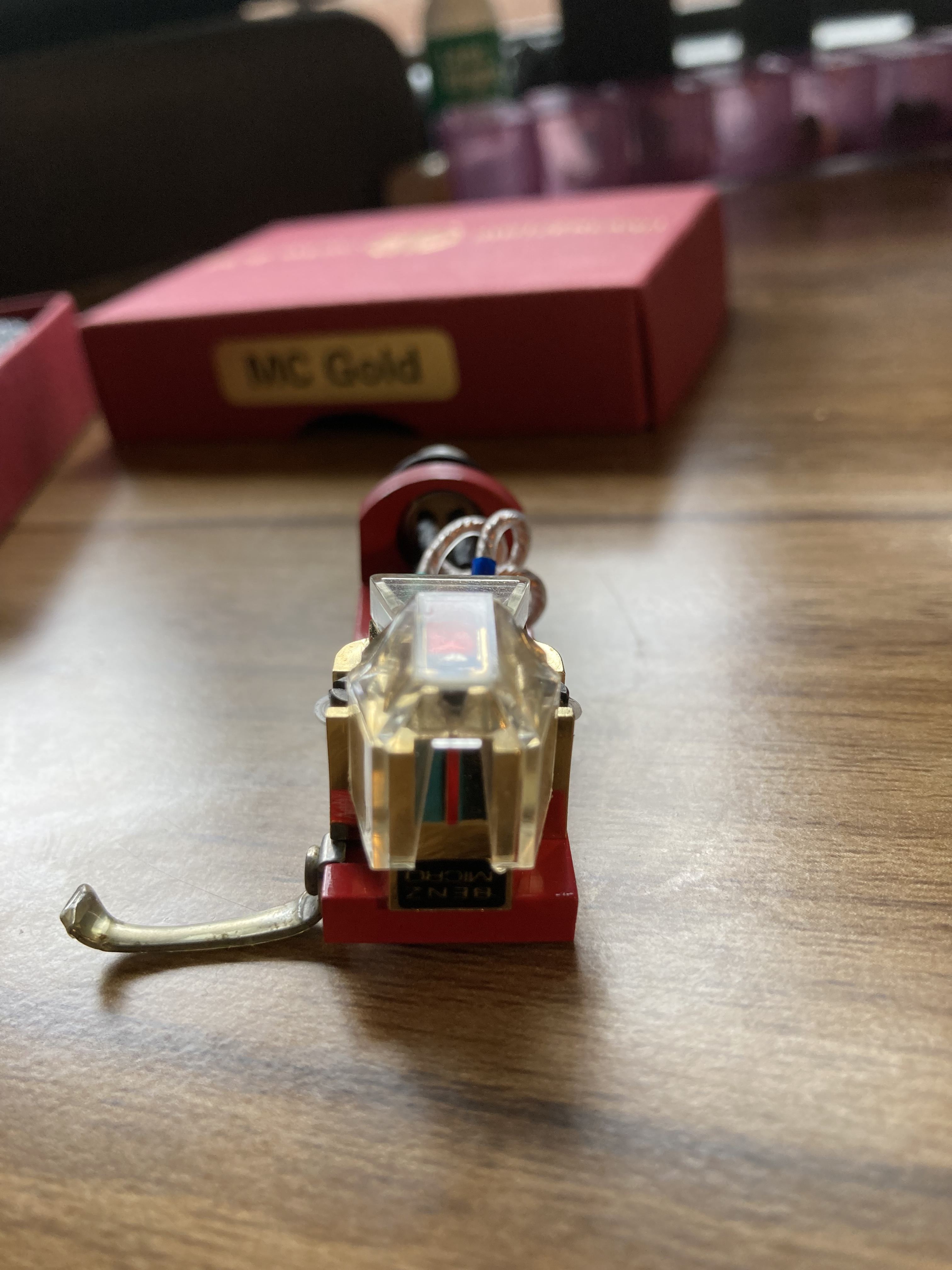 Benz Micro Gold MC w/ new boron cantilever & nude MR - Stereo, Home ...