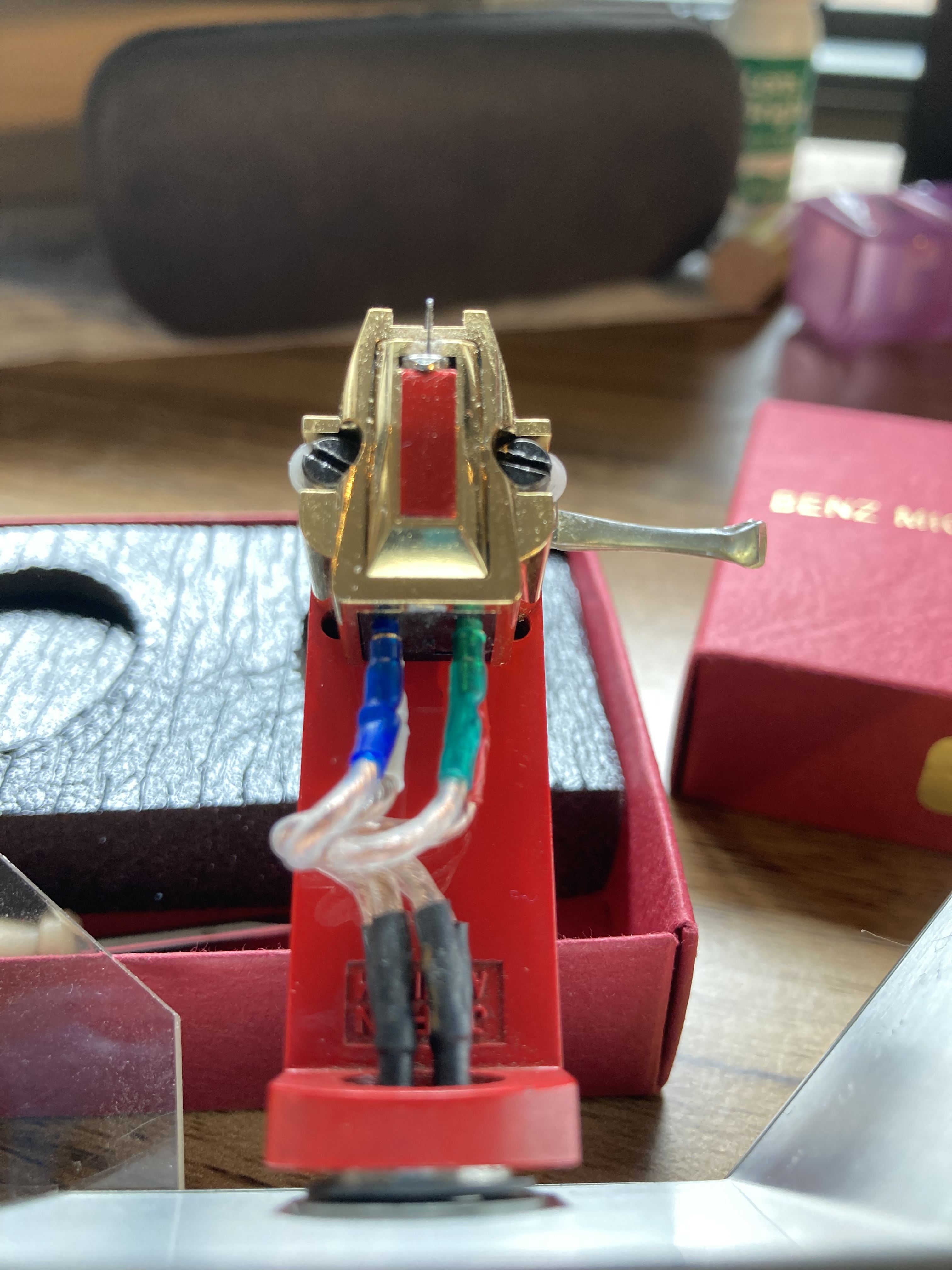 Benz Micro Gold MC w/ new boron cantilever & nude MR - Stereo, Home ...