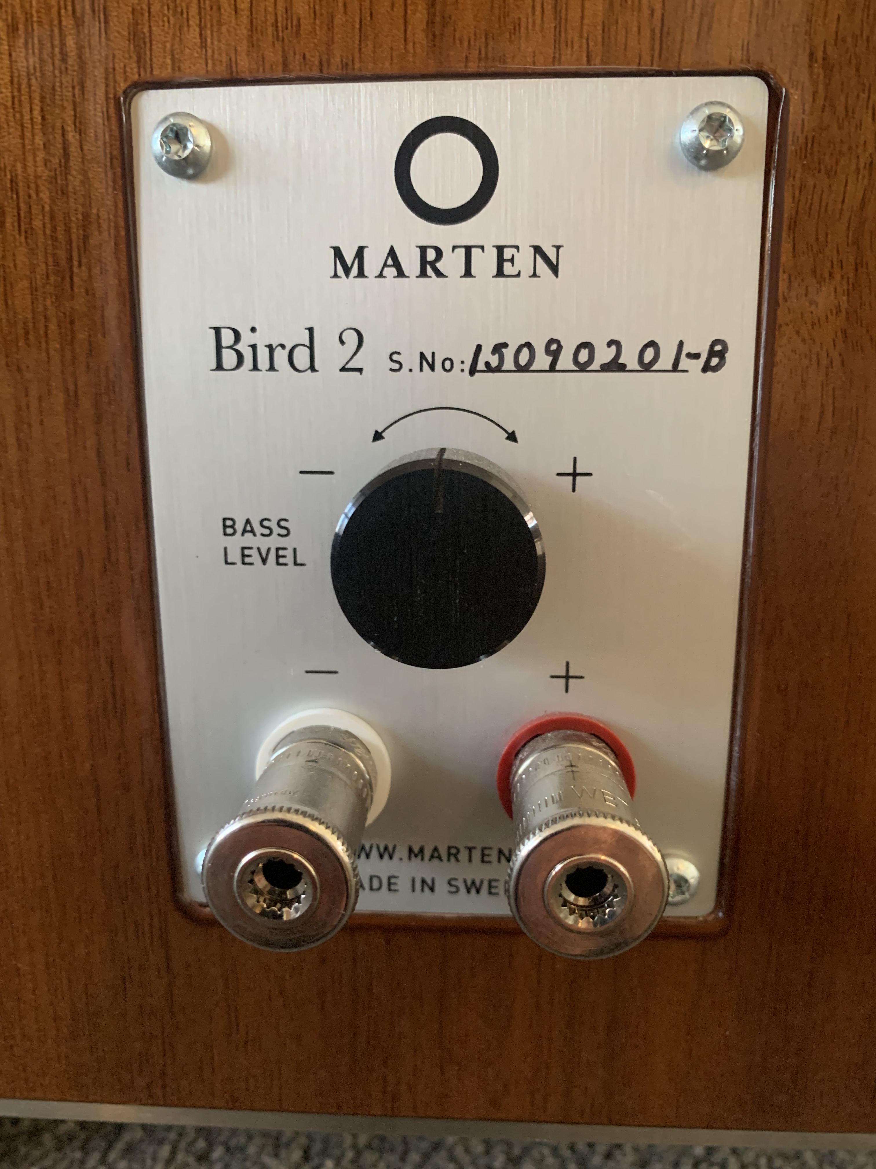 Marten Heritage Bird 2 Speakers (Diamond Tweeters) - Stereo, Home ...