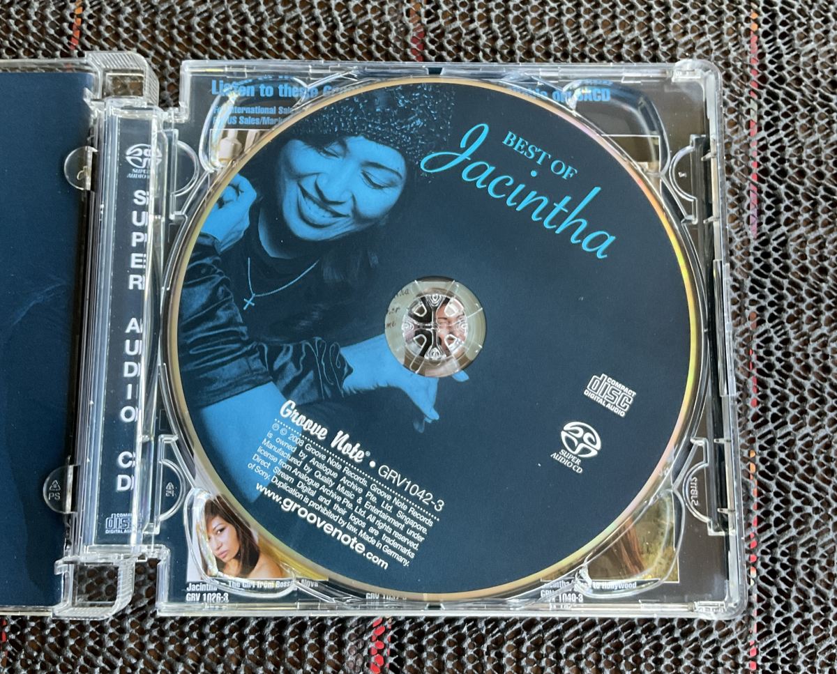 Best of Jacintha Hybrid Multichannel SACD - Vinyl, CD, and Blu-ray ...