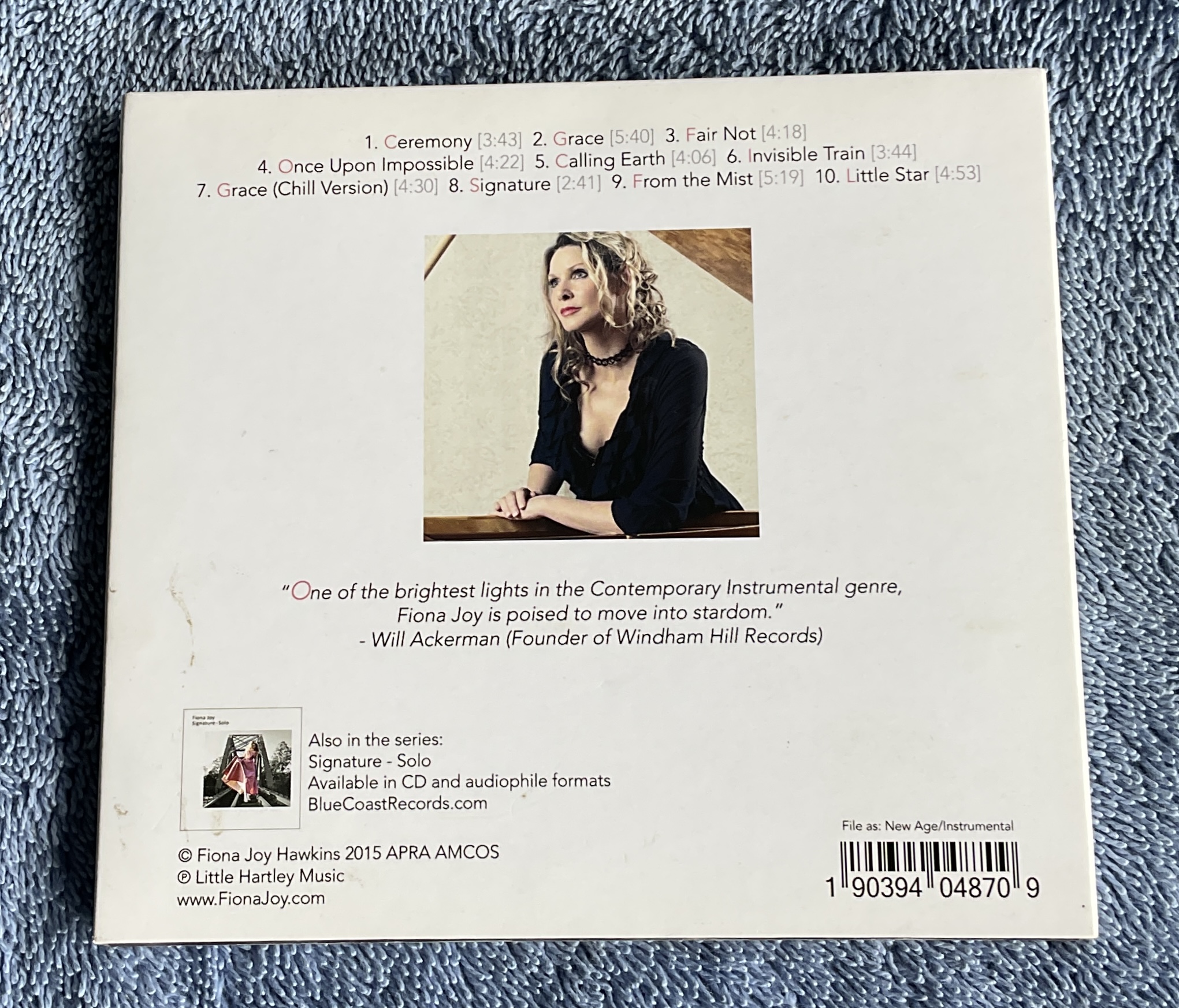 Fiona Joy; Signature- Synchronicity CD |﻿ Vinyl, CD, and Blu-ray