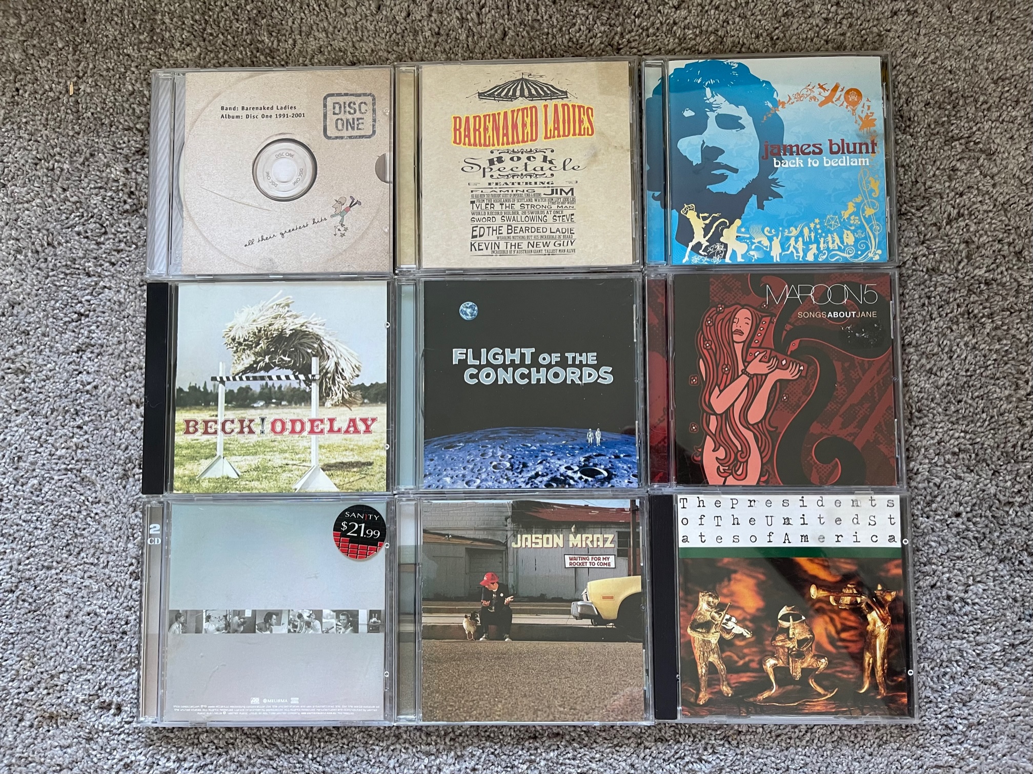 Random CDs Qty 9 |﻿ Vinyl, CD, and Blu-ray