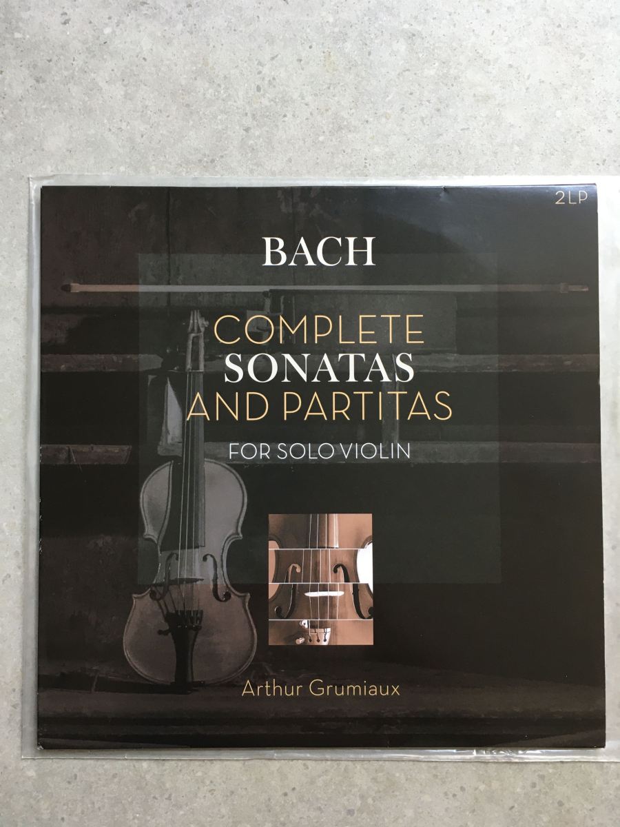 Bach Complete Sonatas and Partitas for Solo Violin - Vinyl, CD, and Blu ...